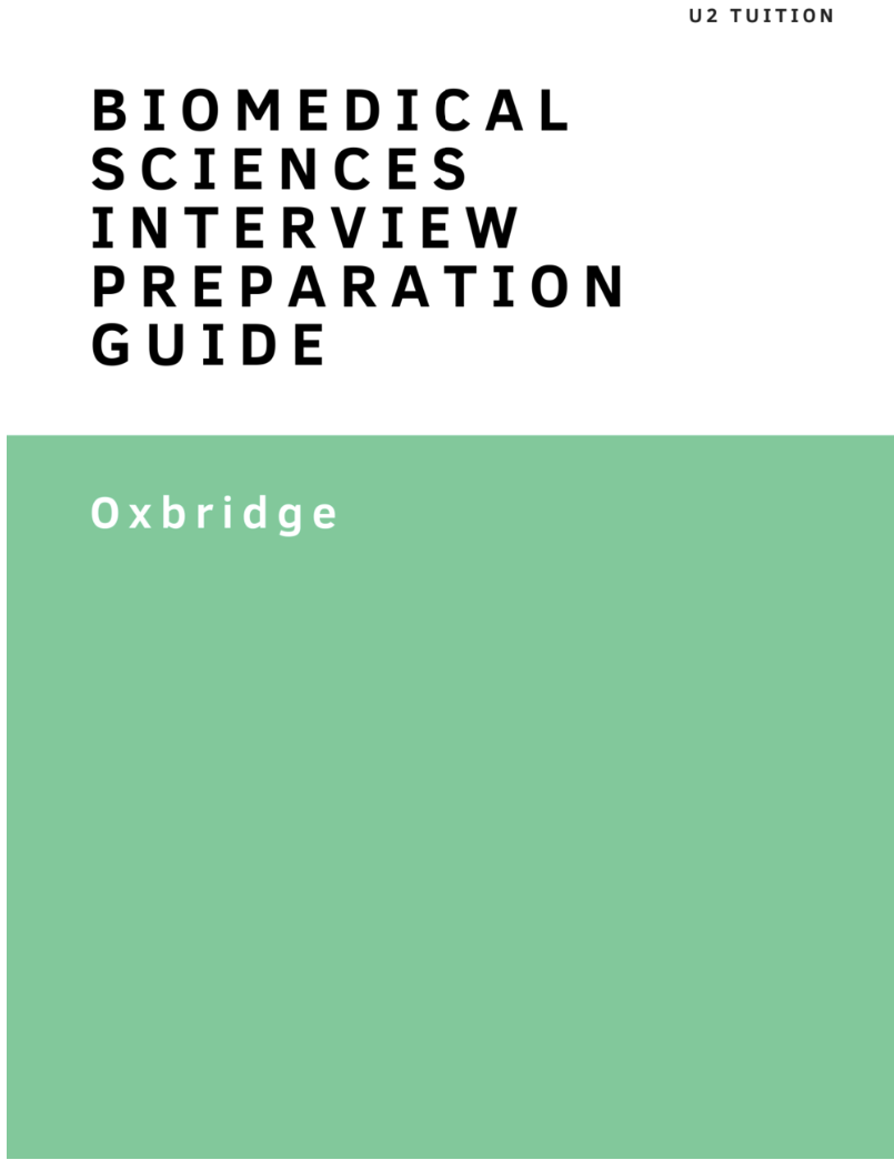 Oxbridge Interview Preparation — U2 Tuition