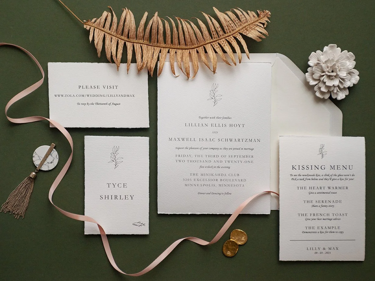 Wedding Invitation Gallery — Epitome Papers
