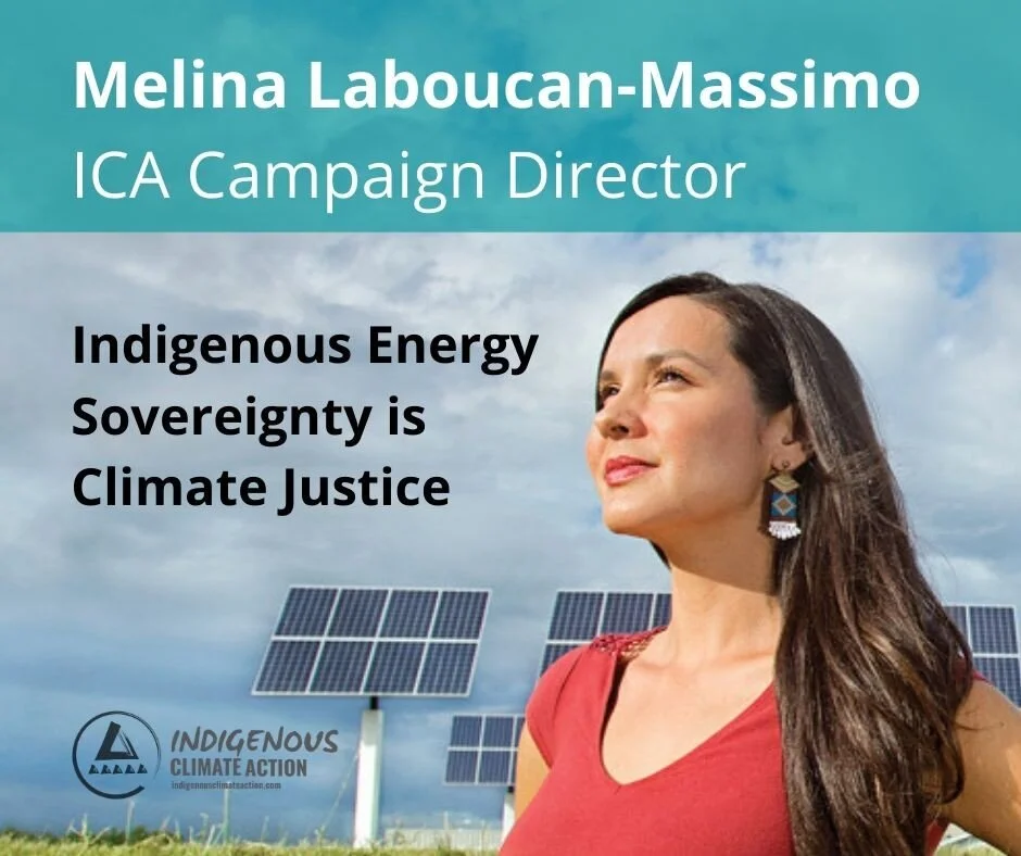 Announcing Melina Laboucan-Massimo as ICA’s Campaigns Director — Indigenous Climate Action