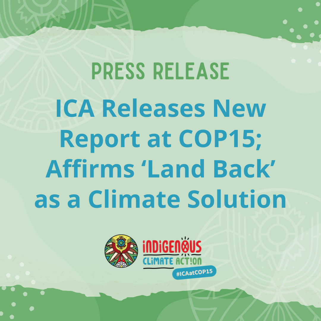 Indigenous Climate Action