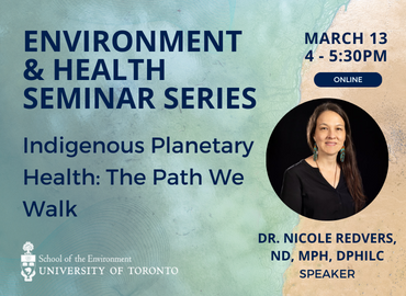 Indigenous Planetary Health: The Path We Walk with Dr. Nicole Redvers ...