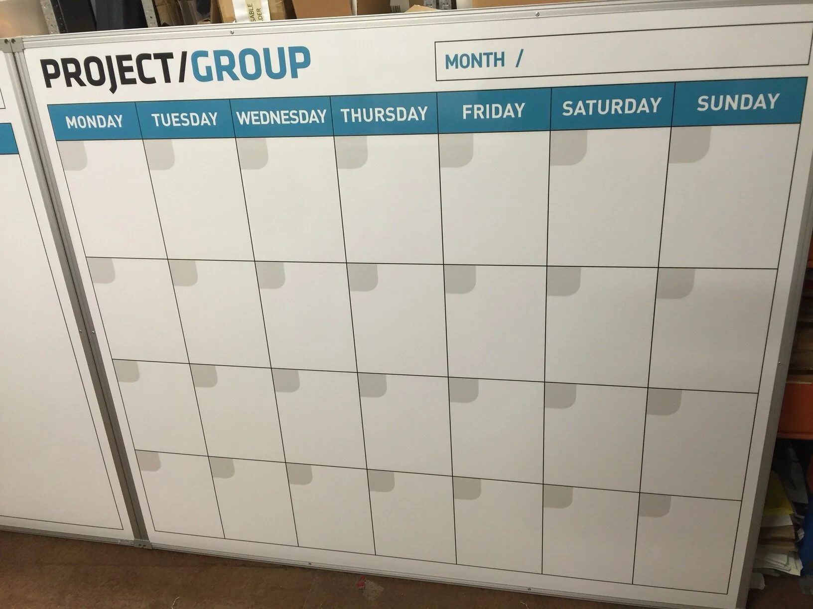 Custom Yearly Calendar Whiteboard — Branded Whiteboards - Whiteboards ...