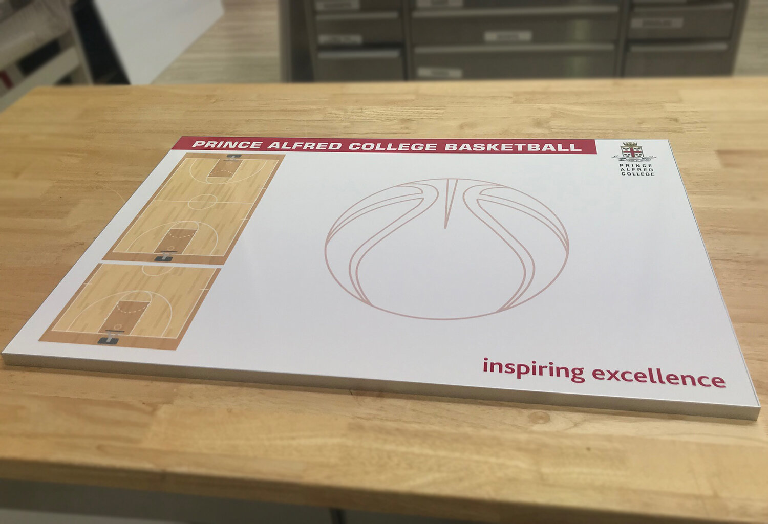 Freestanding Magnetic Leaderboard — Branded Whiteboards - Whiteboards ...