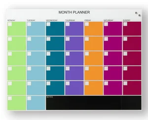 School Term Planning Board — Branded Whiteboards - Whiteboards Your Way