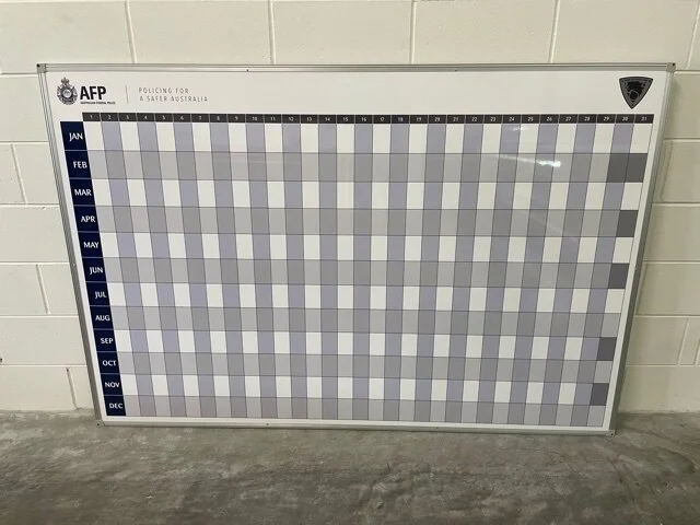 School Term Planning Board — Branded Whiteboards - Whiteboards Your Way