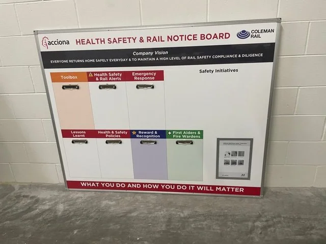 A4 Perspex Document Holder — Branded Whiteboards - Whiteboards Your Way