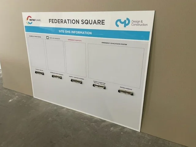 A4 Perspex Document Holder — Branded Whiteboards - Whiteboards Your Way