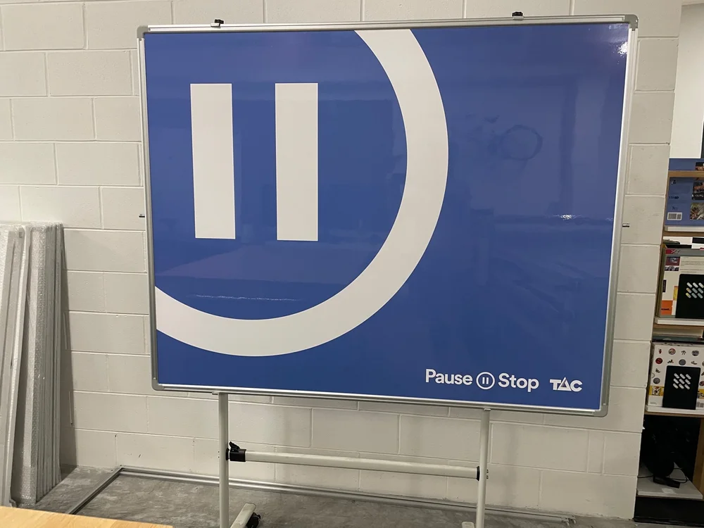 A-Frame Whiteboards — Branded Whiteboards - Whiteboards Your Way