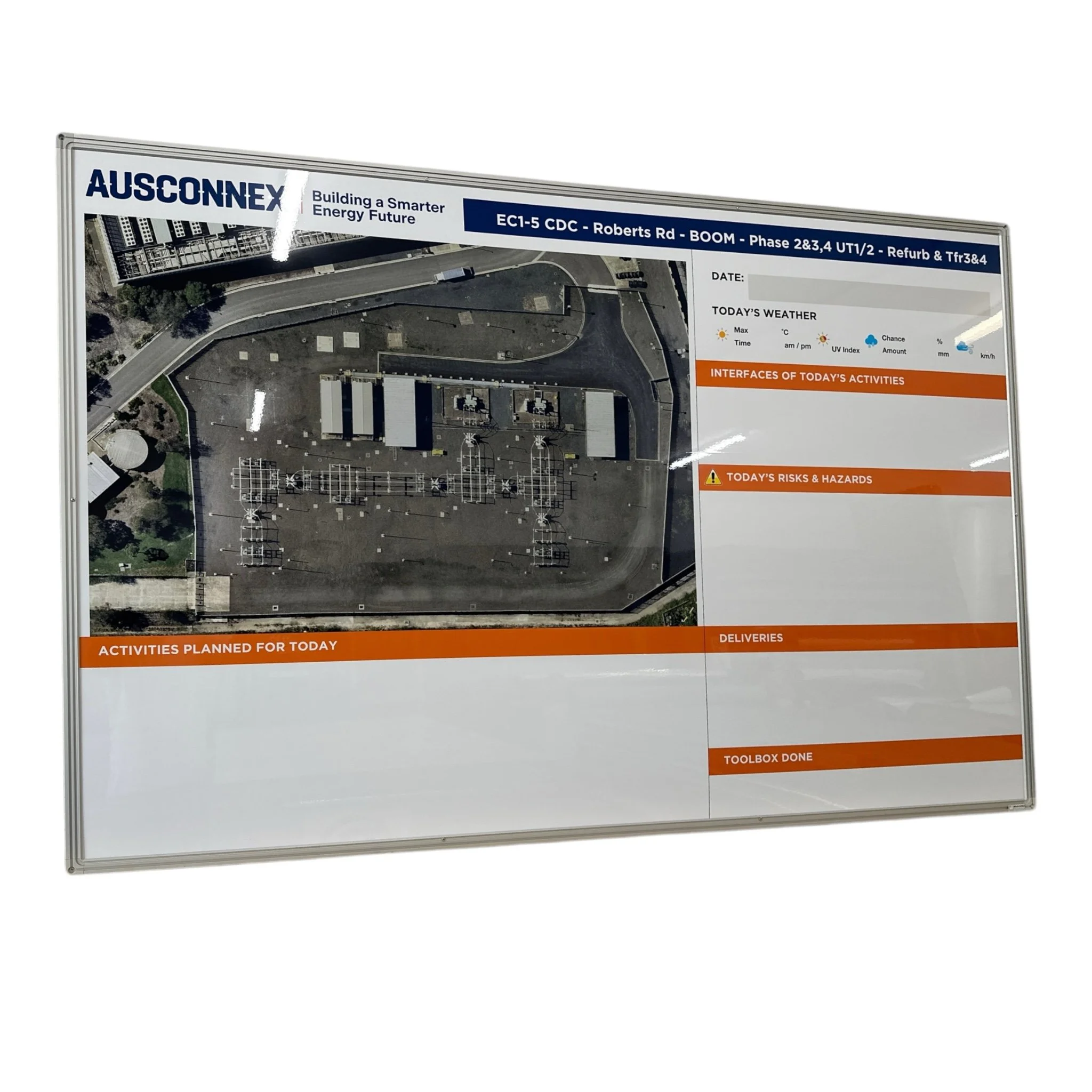 Freestanding Magnetic Leaderboard — Branded Whiteboards - Whiteboards ...