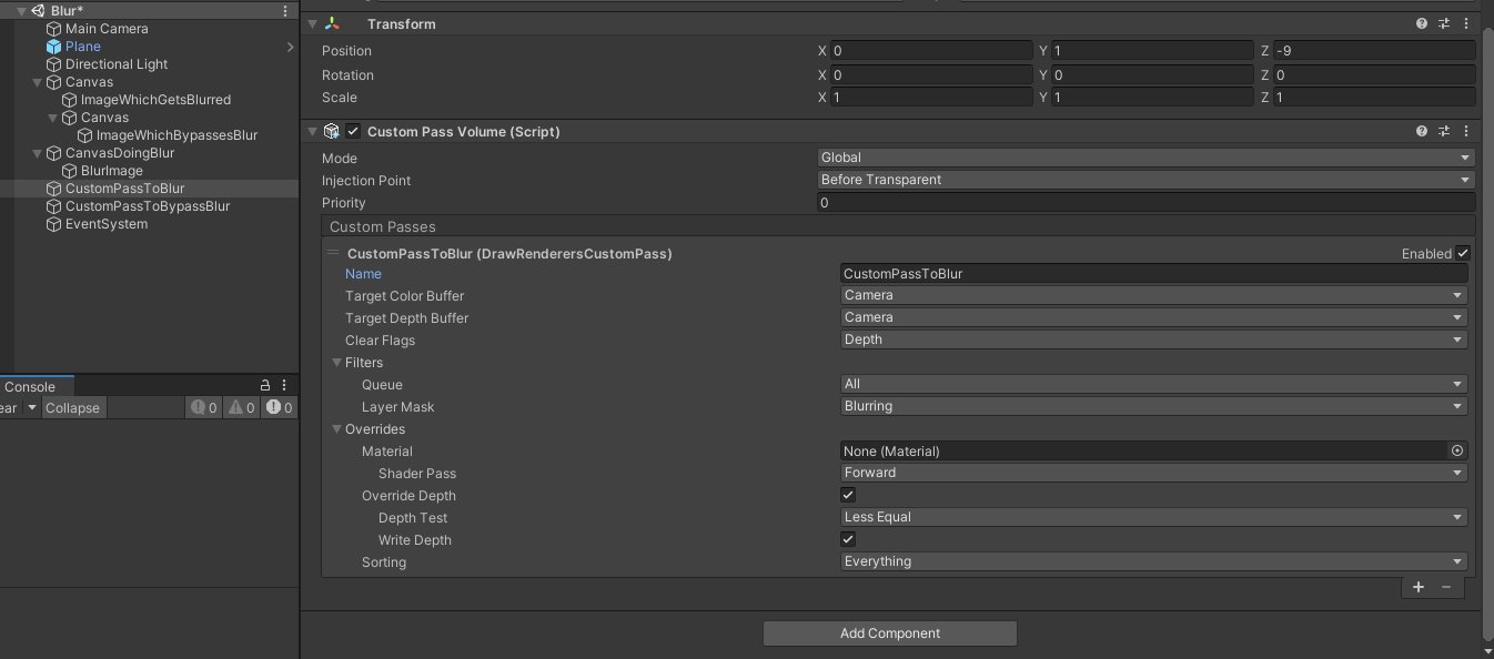 Unity UI Blur In HDRP — TuriyaWare