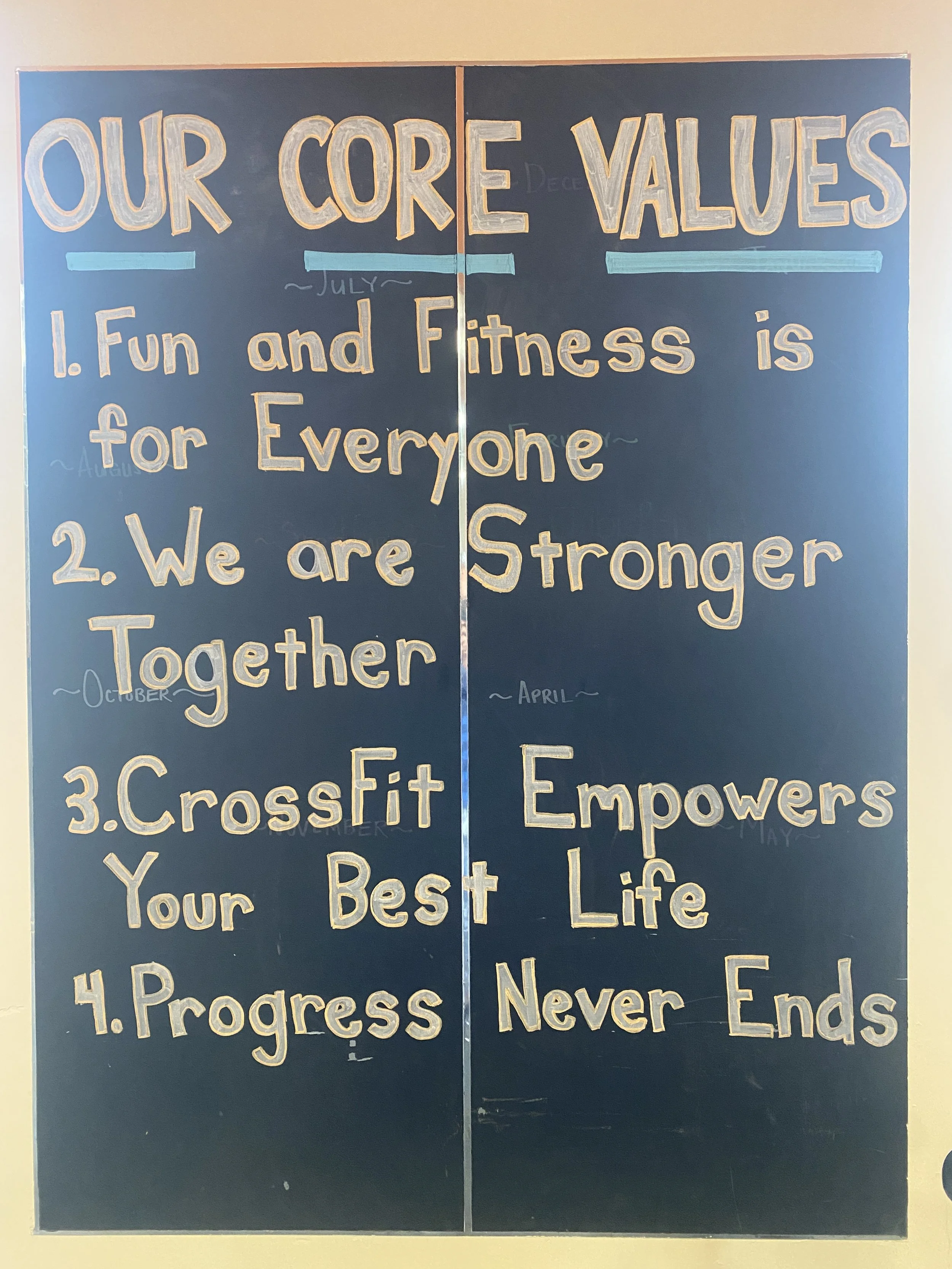 Our Core Values — CrossFit Sanitas