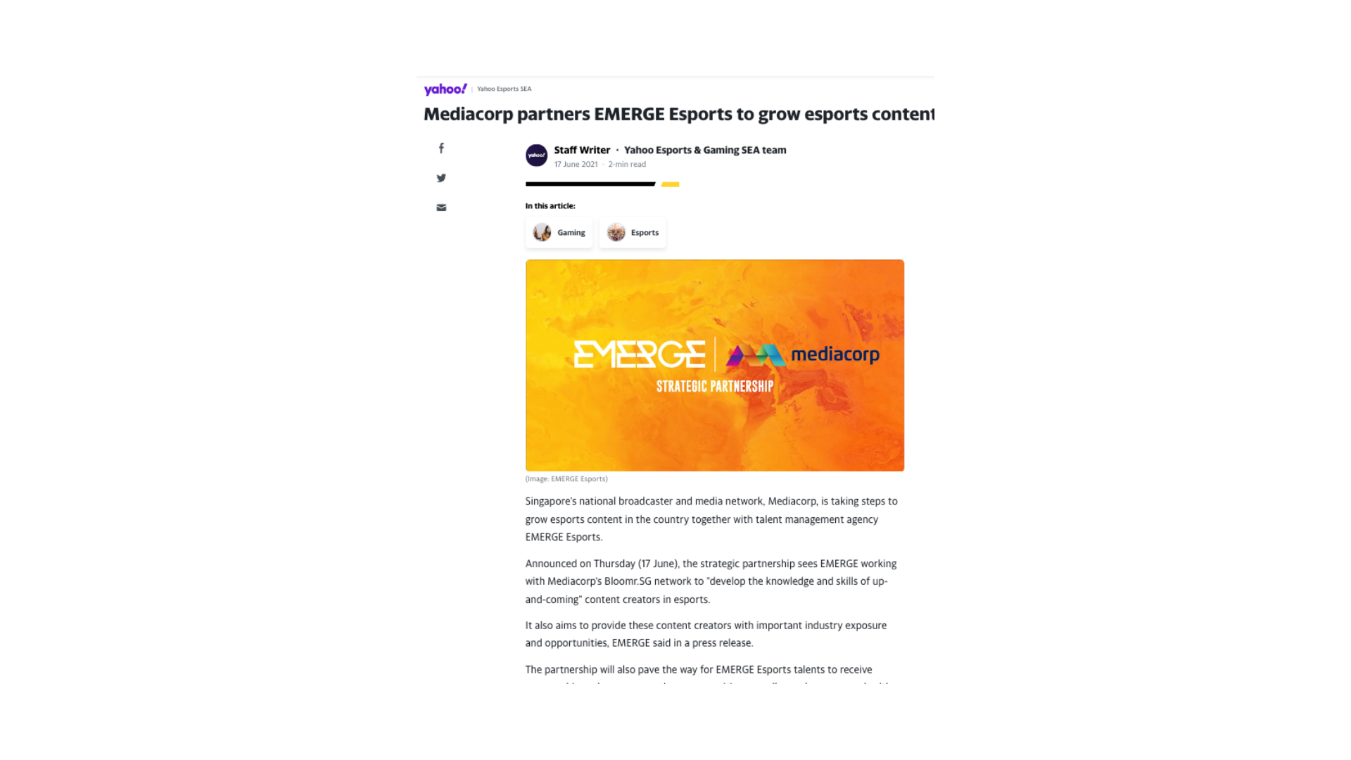 EMERGE — DIFY Singapore – Blockchain PR & Marketing Agency
