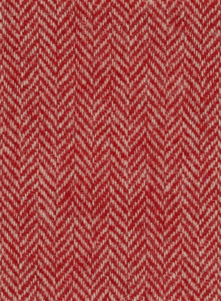 Harris Tweed Raspberry Herringbone — Sparrow & Plumb Furniture ...
