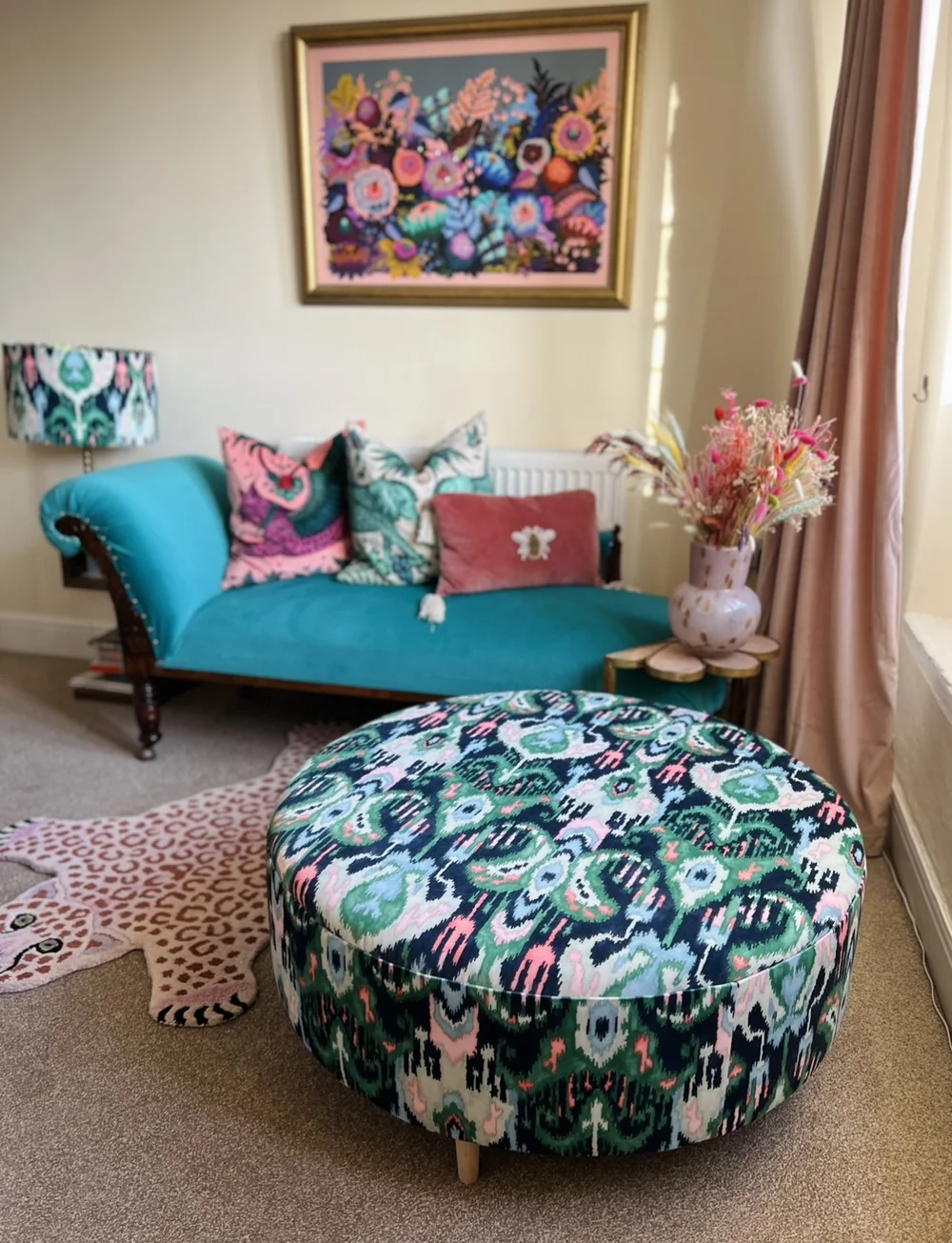 Coffee Table Footstool with Storage in Emma J Shipley Amazon — Sparrow ...