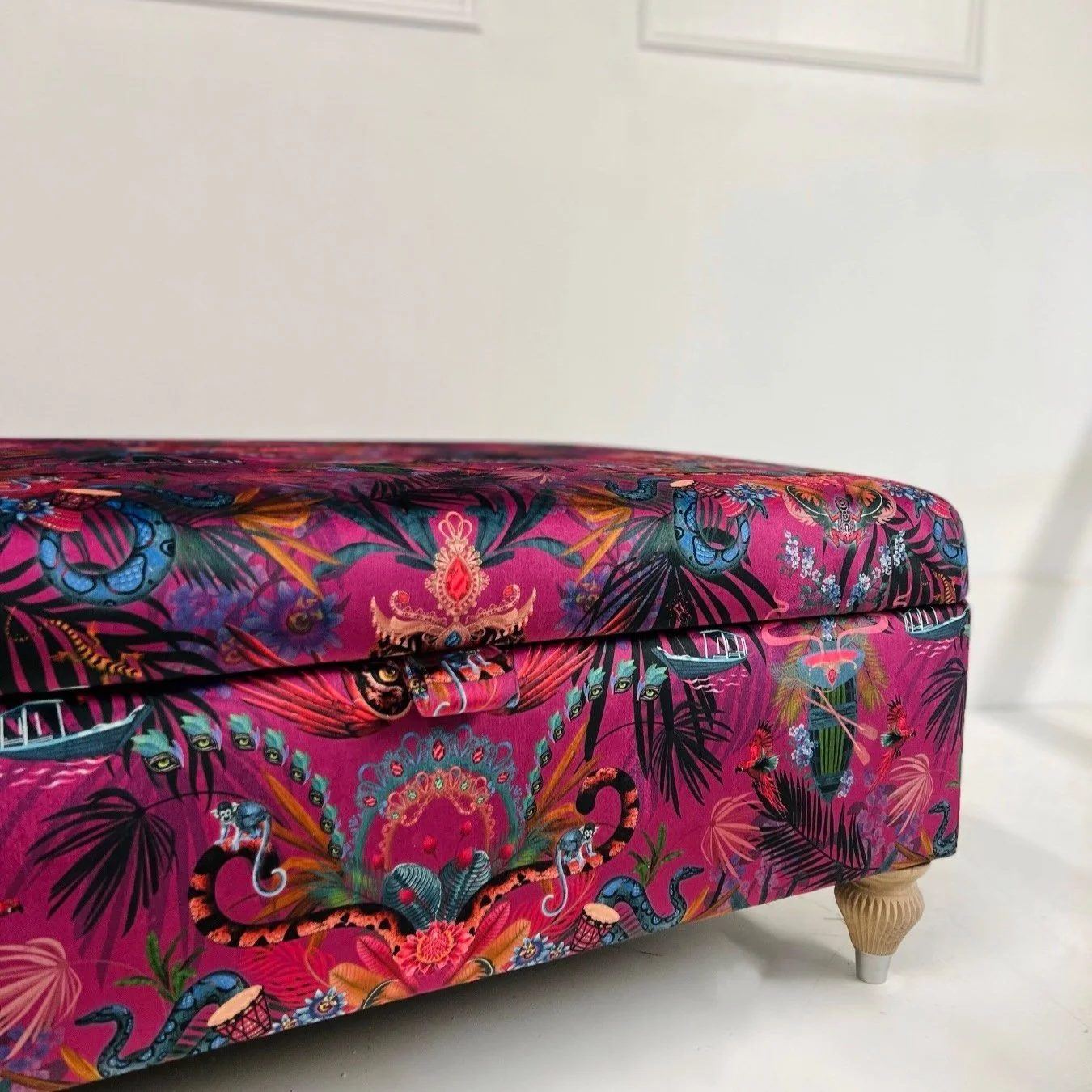 Studio Coverdale Coffee Table Footstool in Mars Meadow Harvest ...