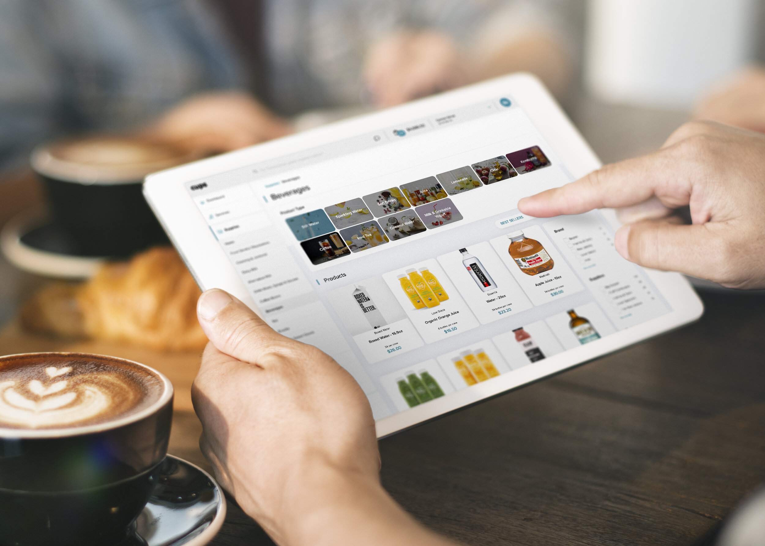 The cups Dashboard — New in Coffee