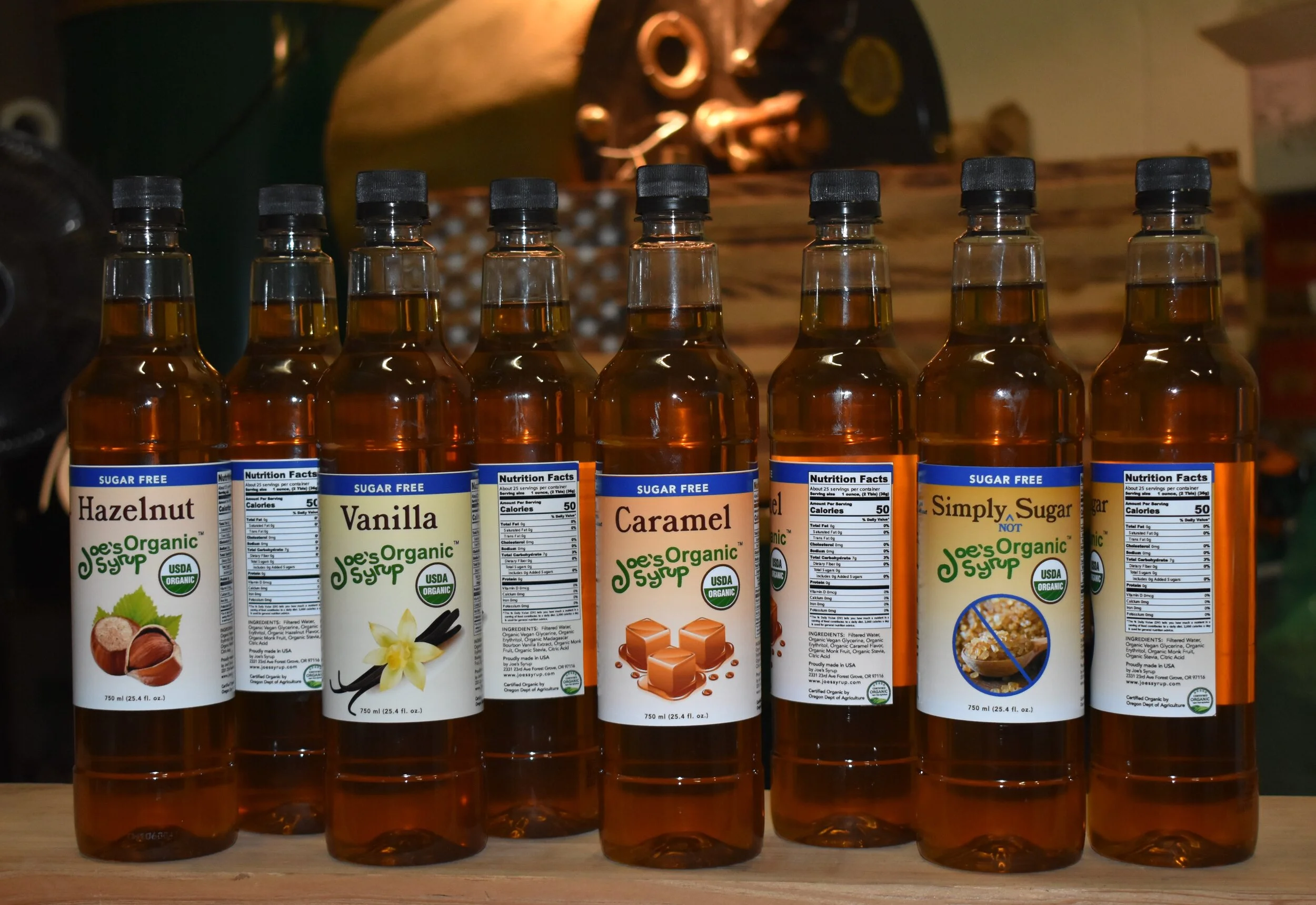 Joe's Syrup LLC | Sugar Free Organic Vanilla Syrup — New in Coffee