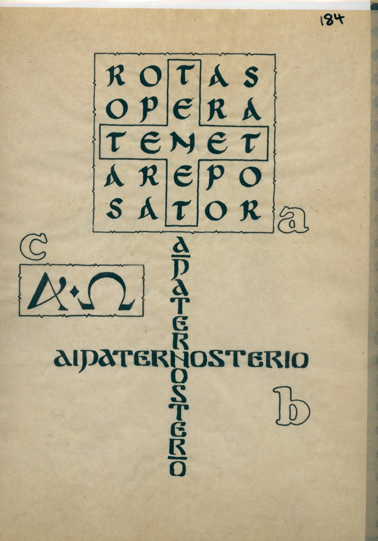 The SATOR Square, a protective palindrome — The House of Good Fortune
