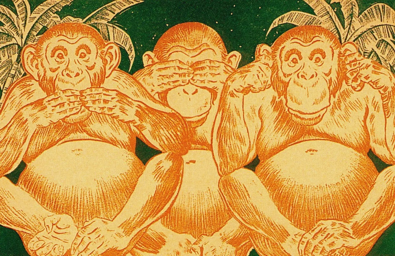 Three Wise Monkeys — The House of Good Fortune