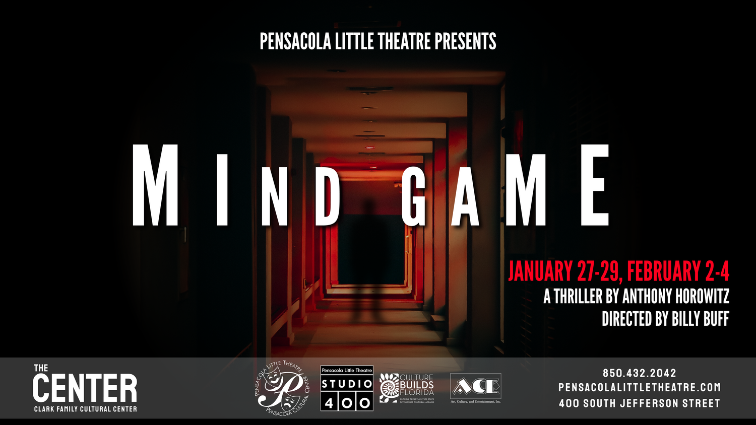 Mindgame — Pensacola Little Theatre