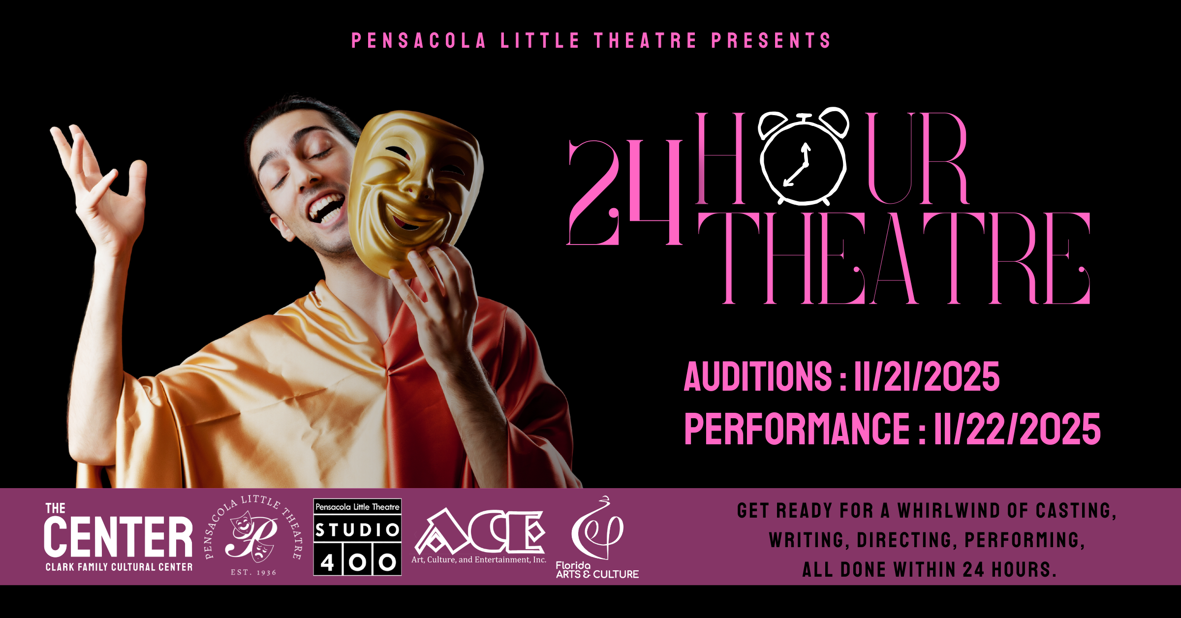 24 Hour Theatre — Pensacola Little Theatre