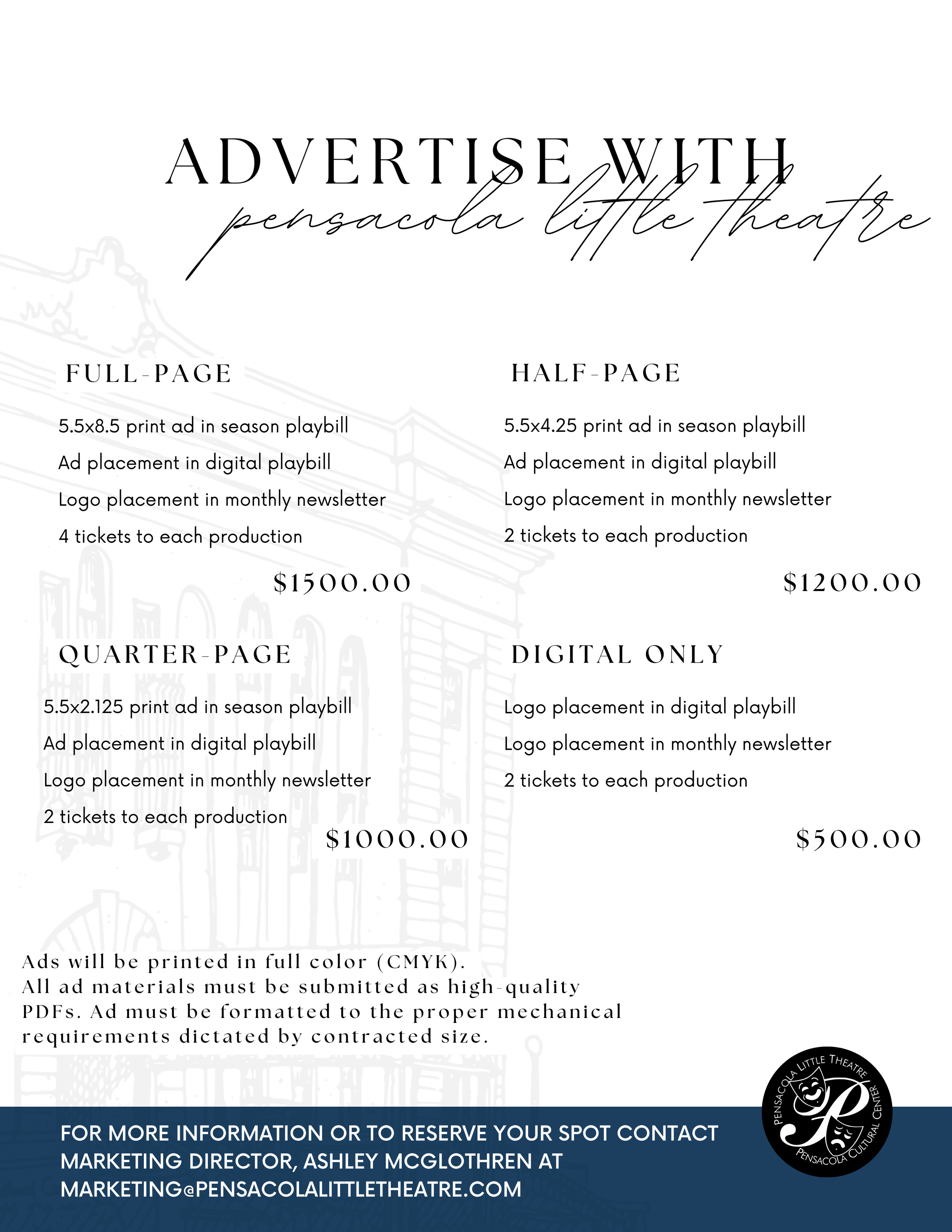 Playbill Template Inside