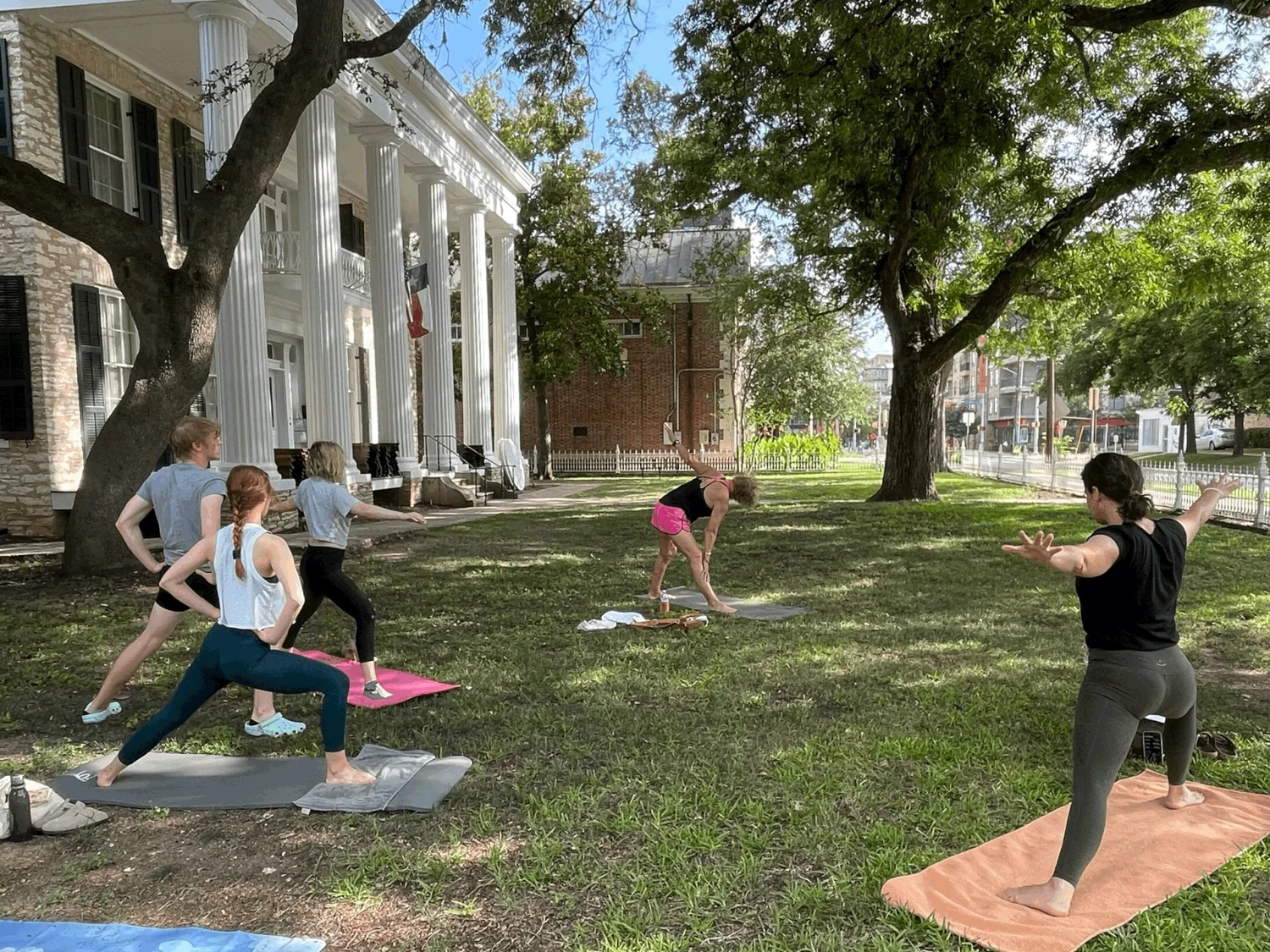 Yoga on the Lawn — Neill-Cochran House Museum