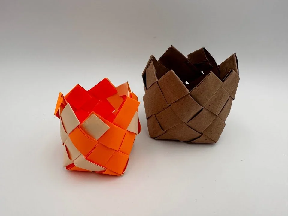 Sunday Funday: Paper Basket Weaving — Neill-Cochran House Museum