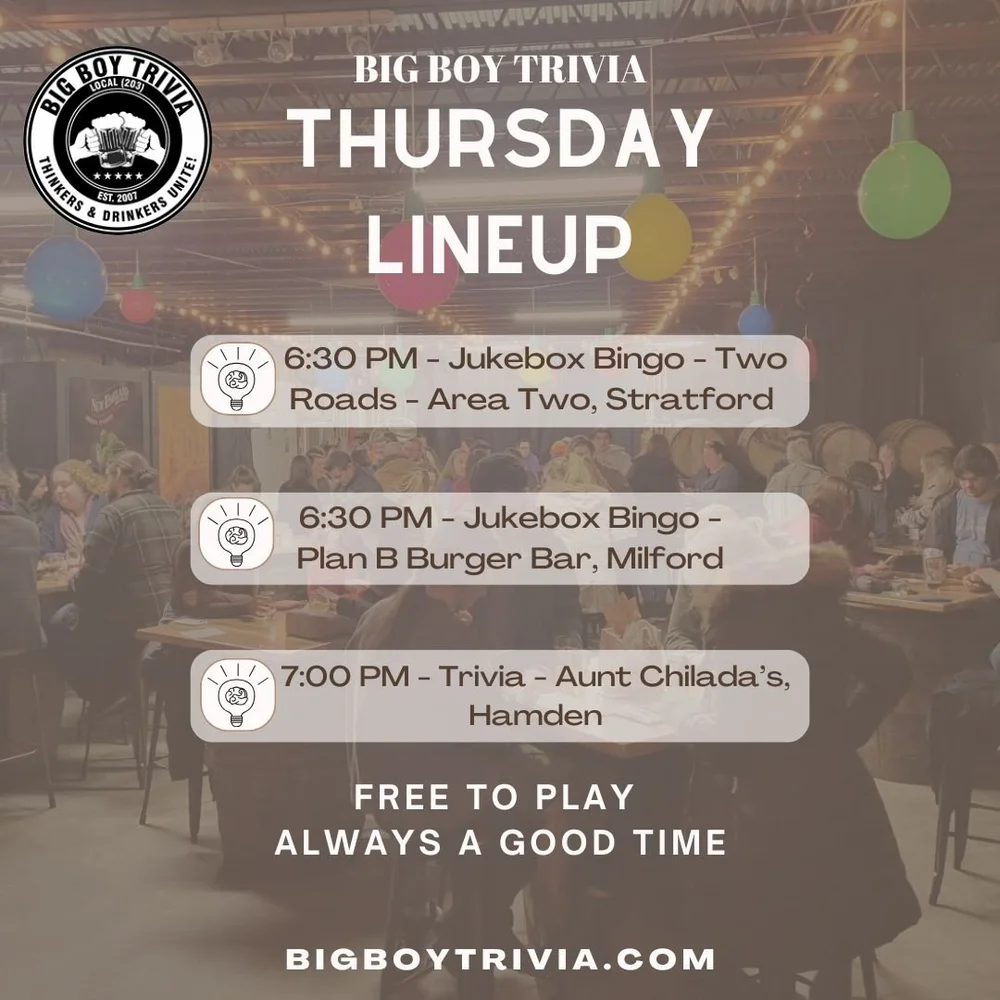 The Best Trivia Night Near Me in CT — Big Boy Trivia & Games