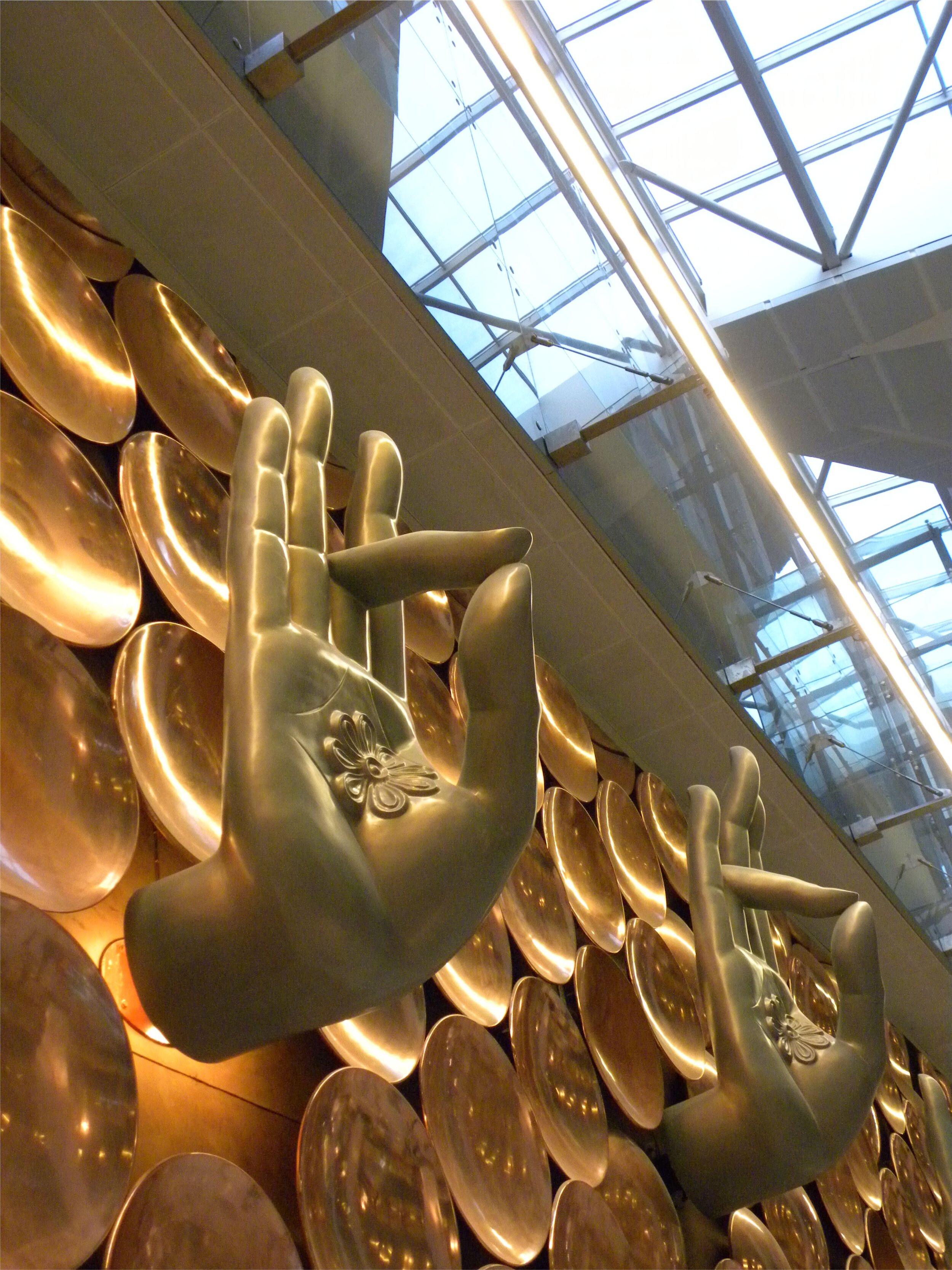 Mudra Installation, IGI Airport (Delhi) — AKFD Studio