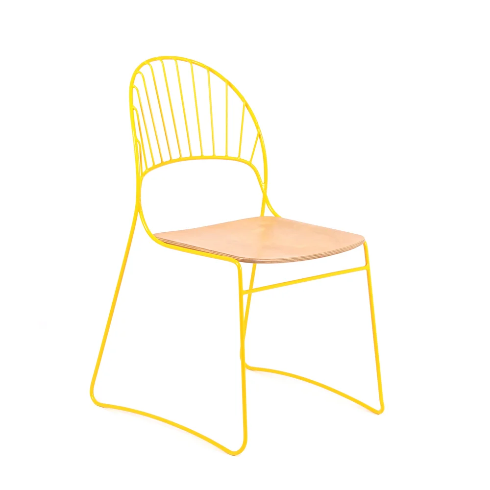 Orbit Chair | Buy Stackable Iron Chair Online — AKFD Studio