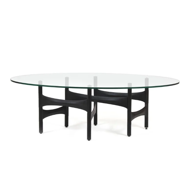 Link Coffee Table 16'' w/o Glass Top — AKFD Studio