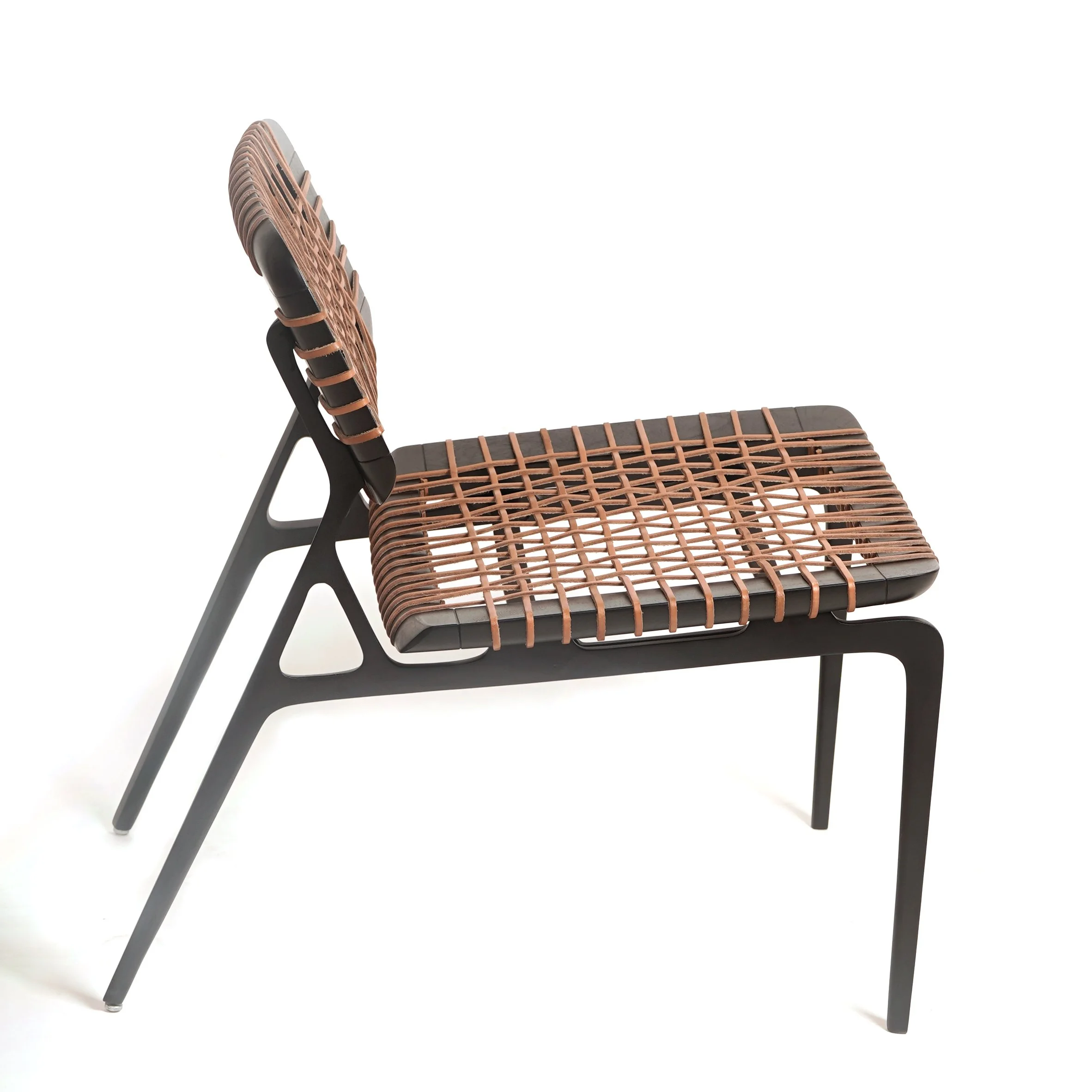 Asan Chair Leather Weave | Buy Best Furniture Online — AKFD Studio