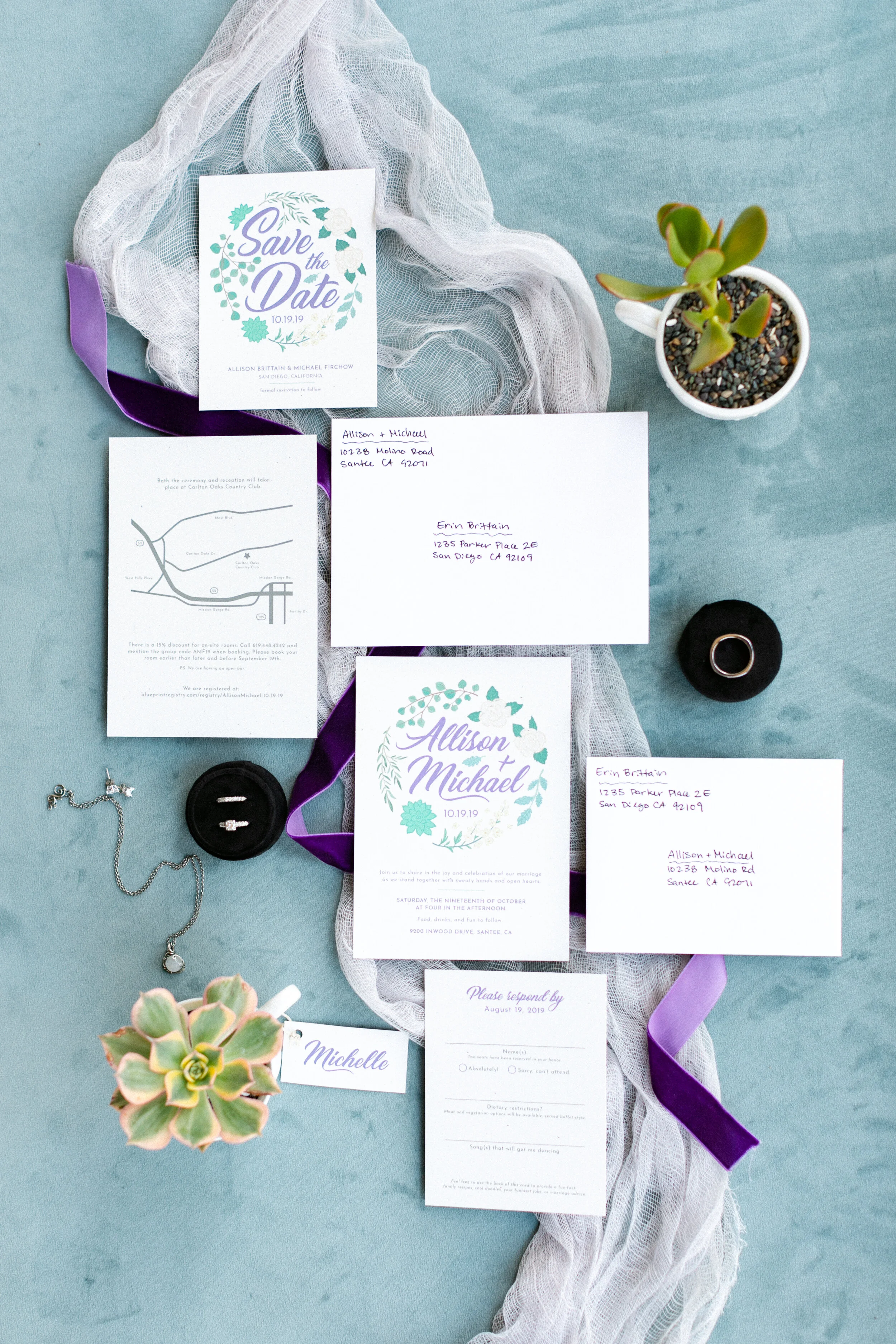 Allison and Michael's Carlton Oaks Golf Course, Santee — Great Woodland ...