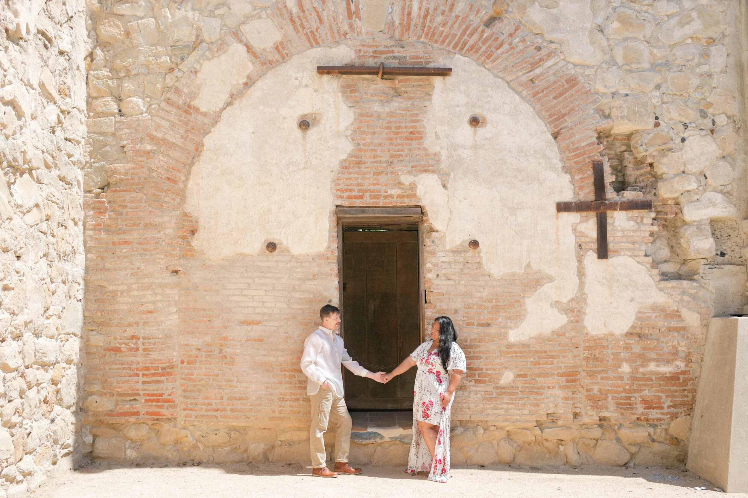 San Juan Capistrano Mission Engagement Session — Great Woodland V 2020