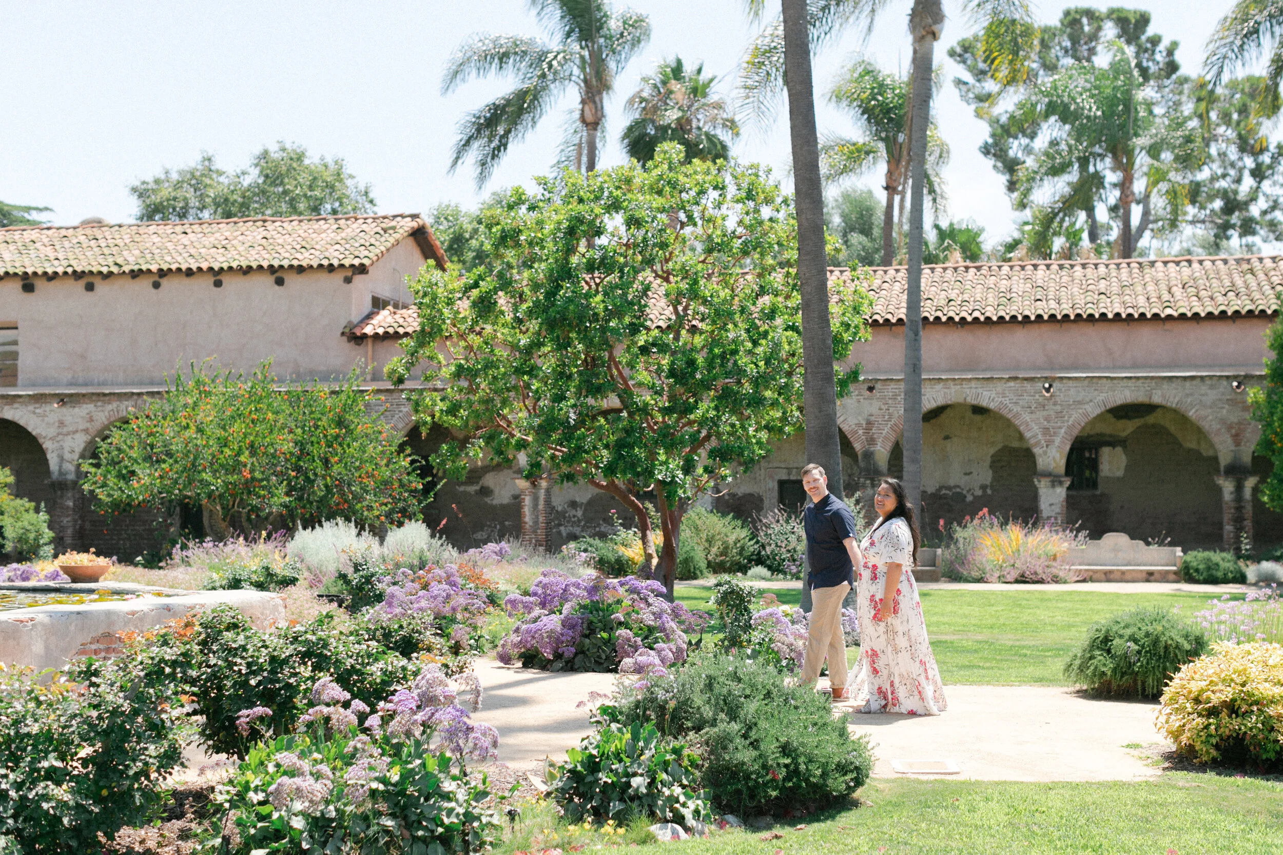San Juan Capistrano Mission Engagement Session — Great Woodland V 2020