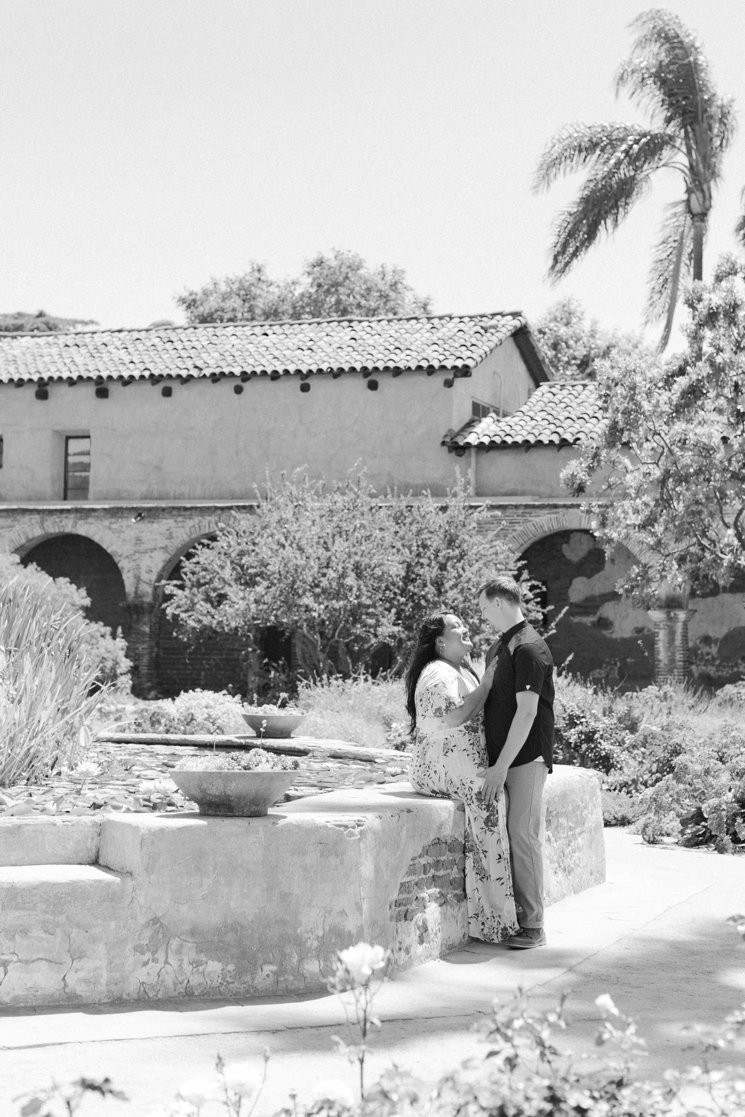 San Juan Capistrano Mission Engagement Session — Great Woodland V 2020