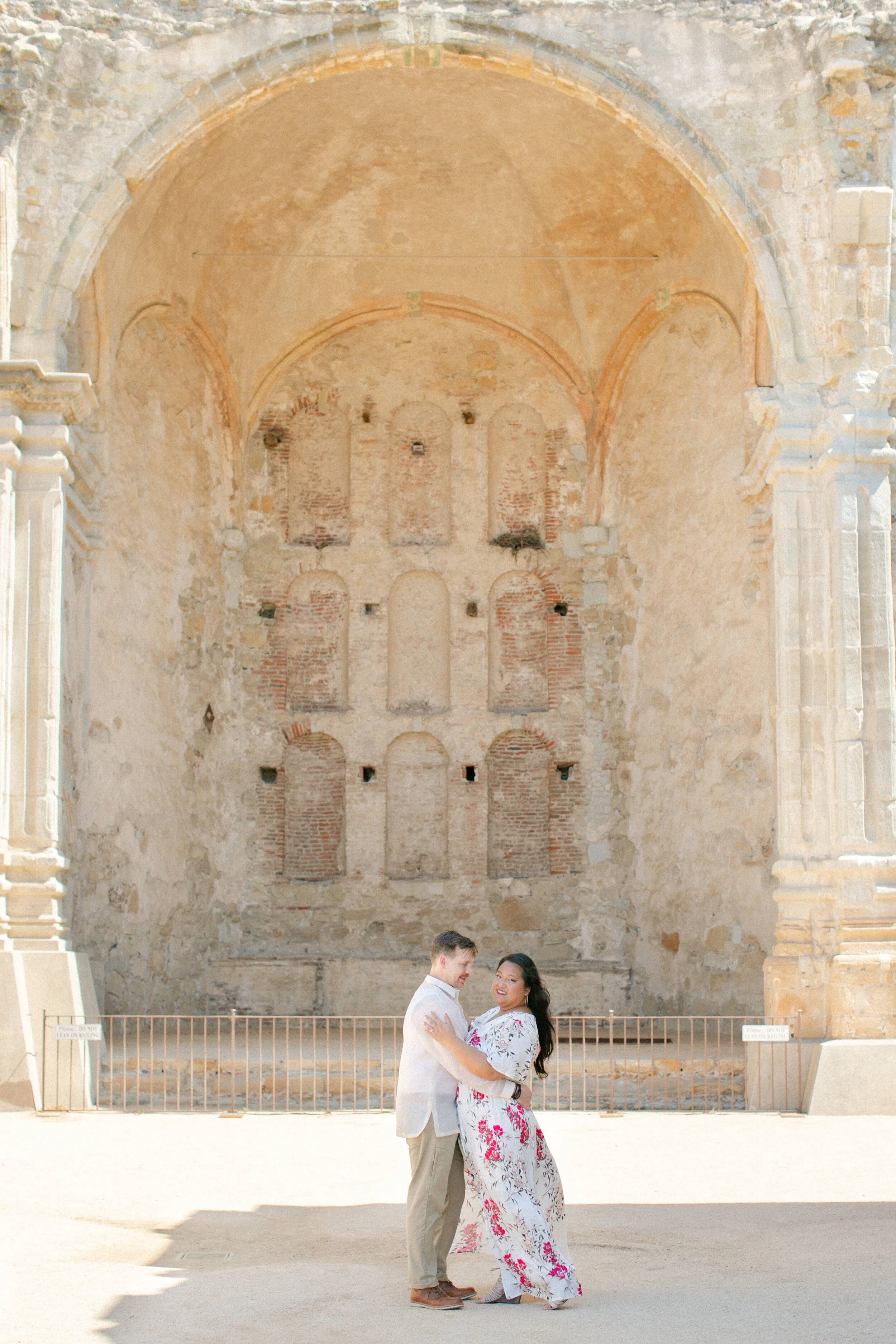 San Juan Capistrano Mission Engagement Session — Great Woodland V 2020