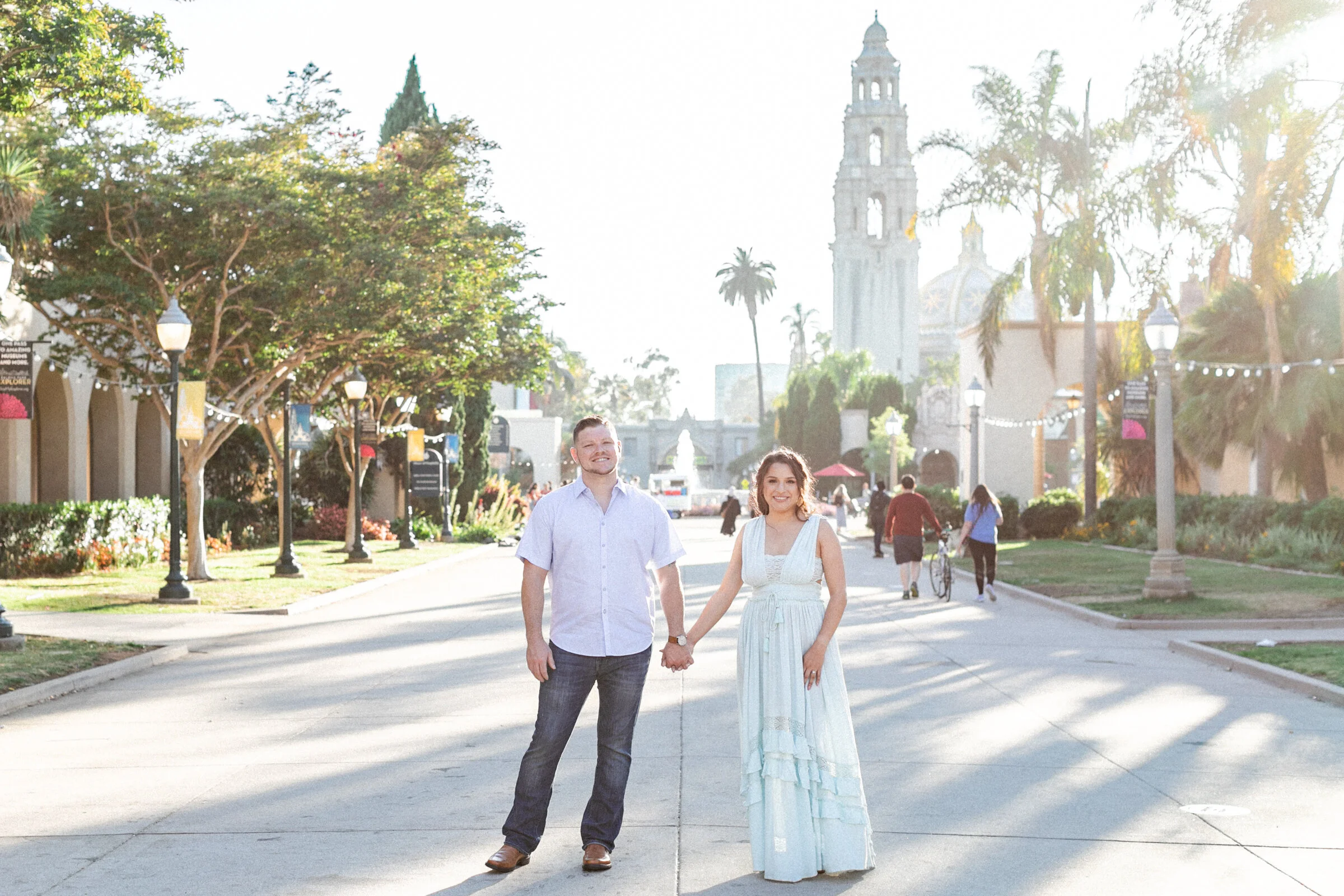 Samantha and Justin’s Balboa Park Engagement Session, San Diego — Great ...