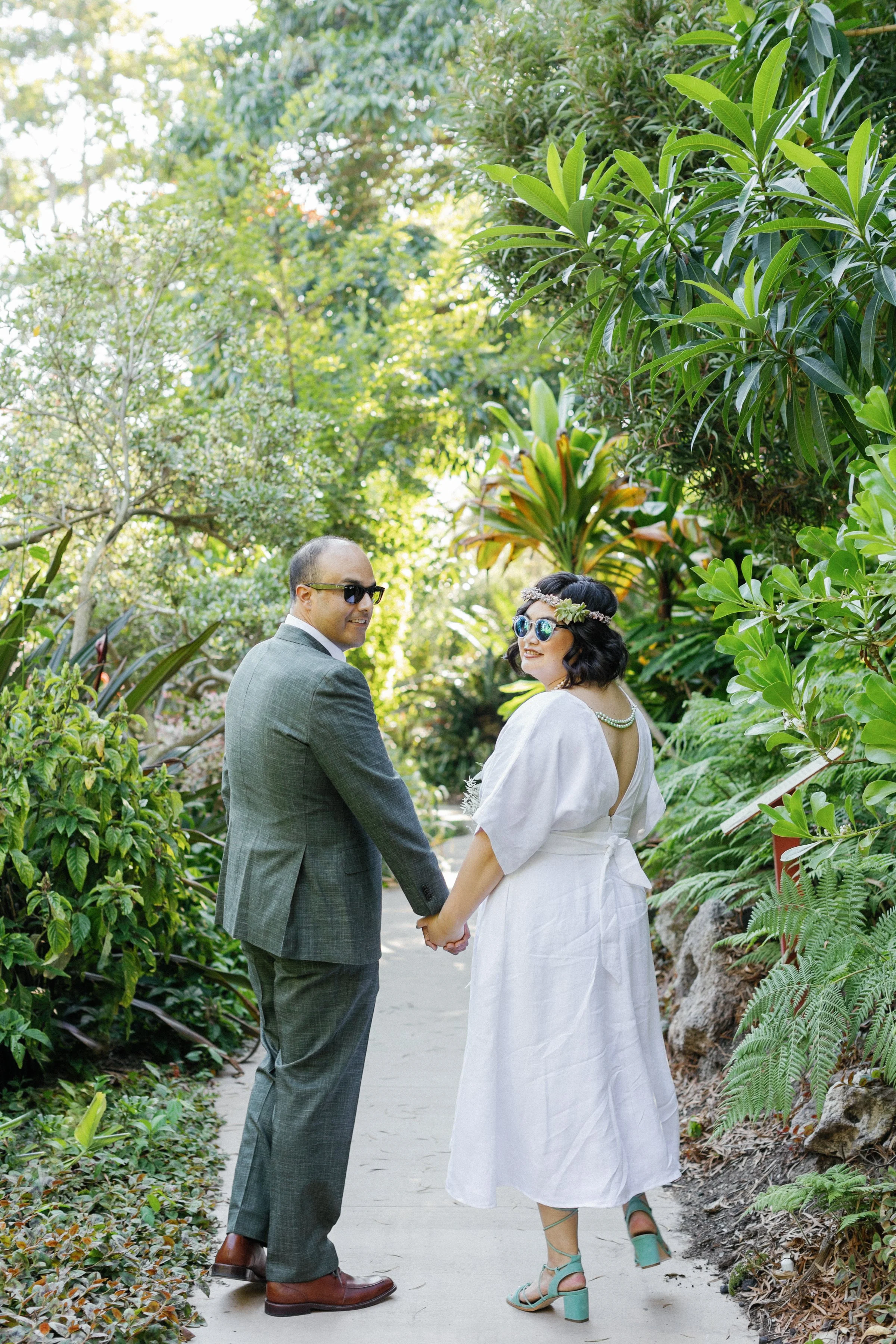Alicyn and Hector’s San Diego Botanic Garden Wedding — Great Woodland V ...
