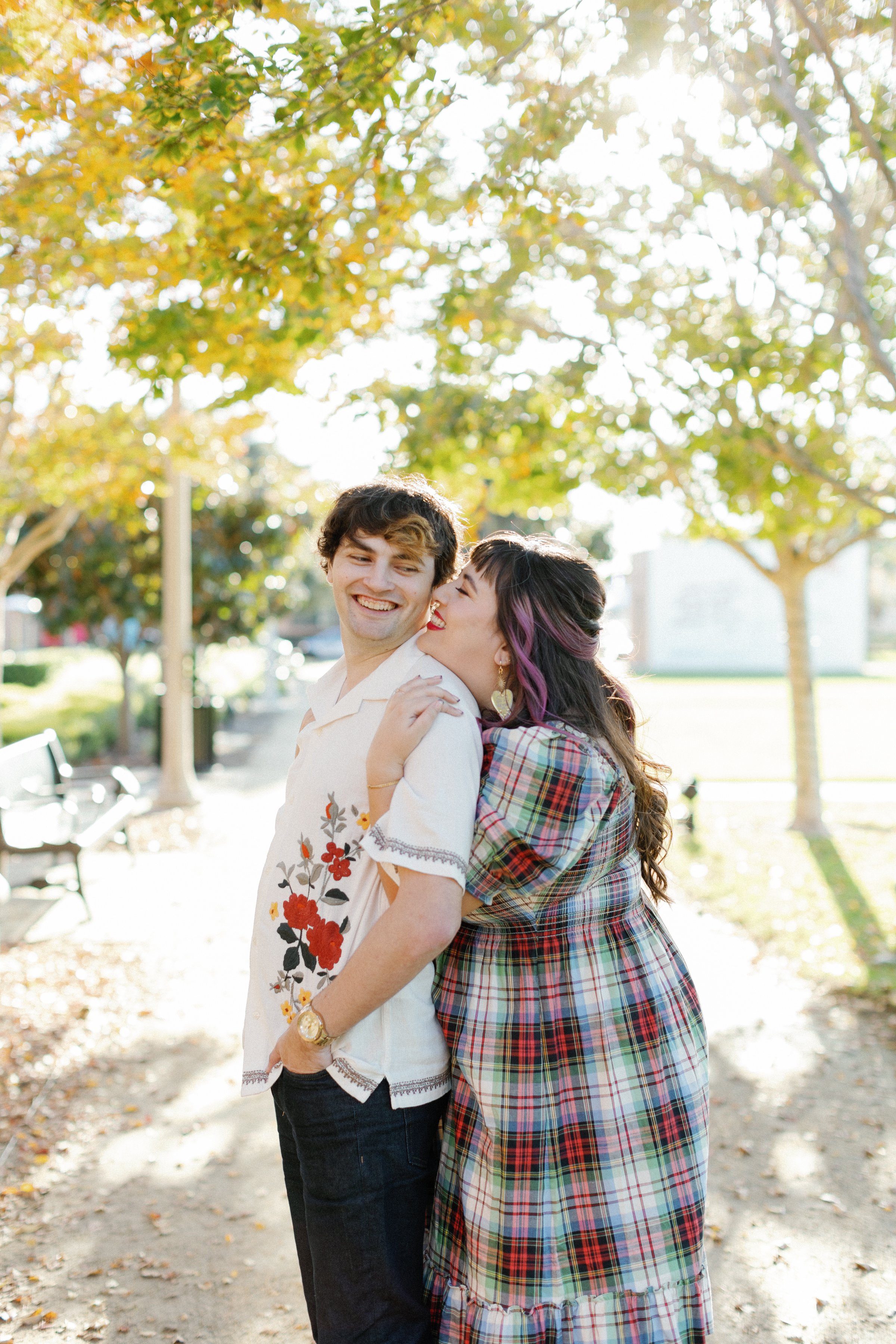 Camelia and Luke’s Liberty Station Engagement Session — Great Woodland ...