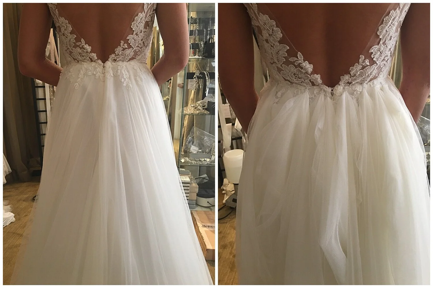 HOW TO BUSTLE A WEDDING DRESS! — Epiphany Boutique