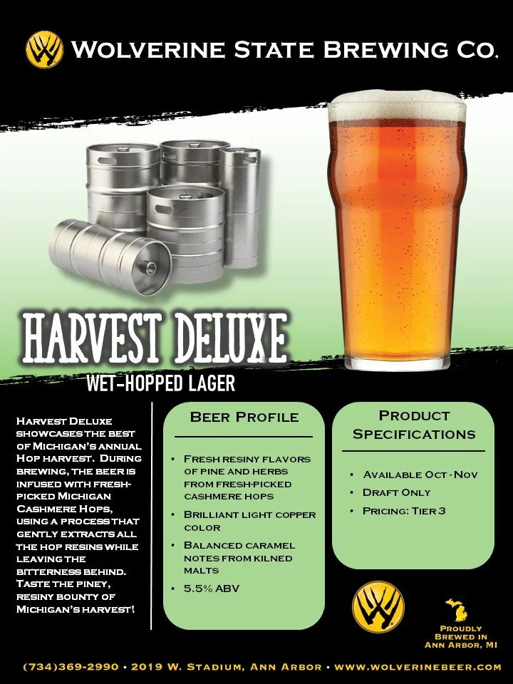 Harvest Deluxe — Wolverine State Brewing Company