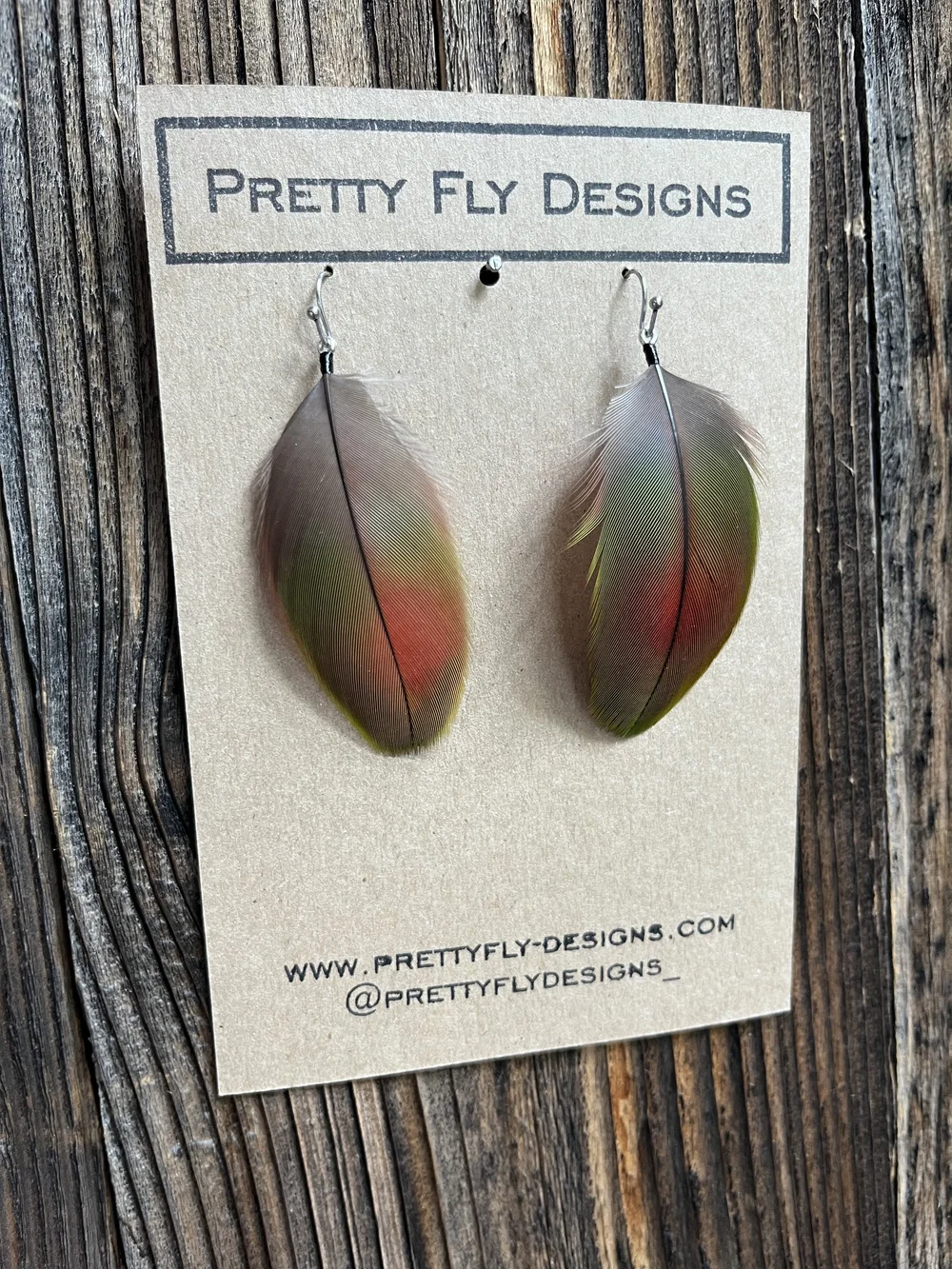 Feather Earrings — Pretty Fly Designs