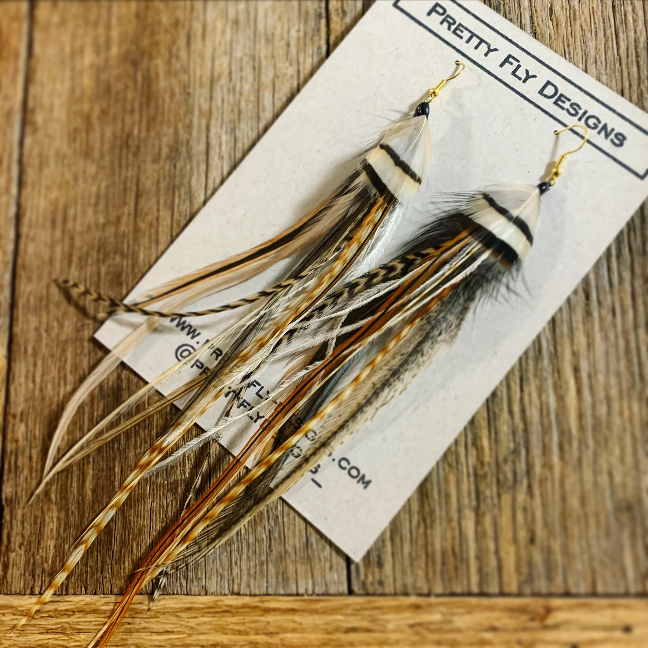 Feather Earrings — Pretty Fly Designs
