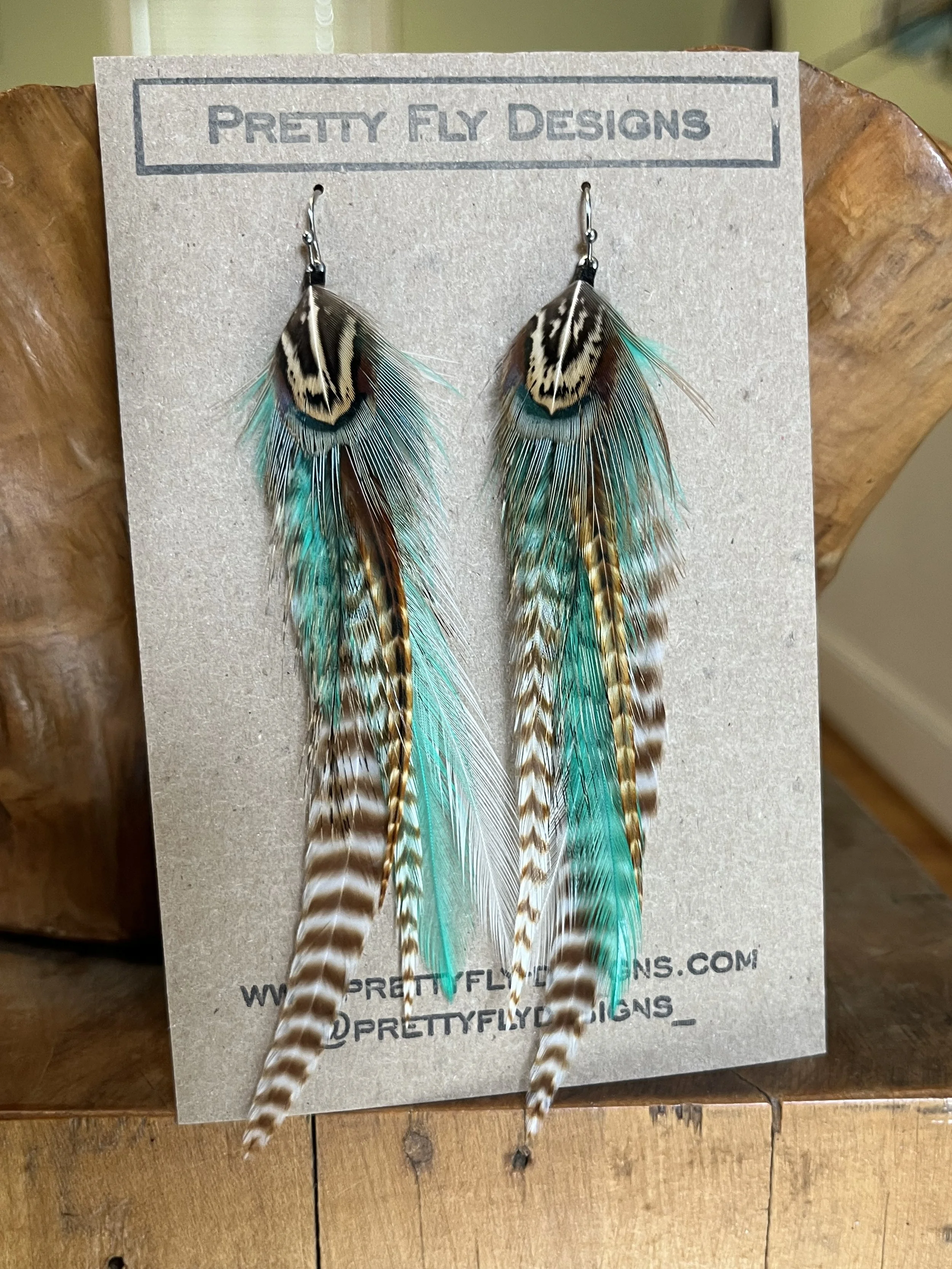 Feather Earrings — Pretty Fly Designs