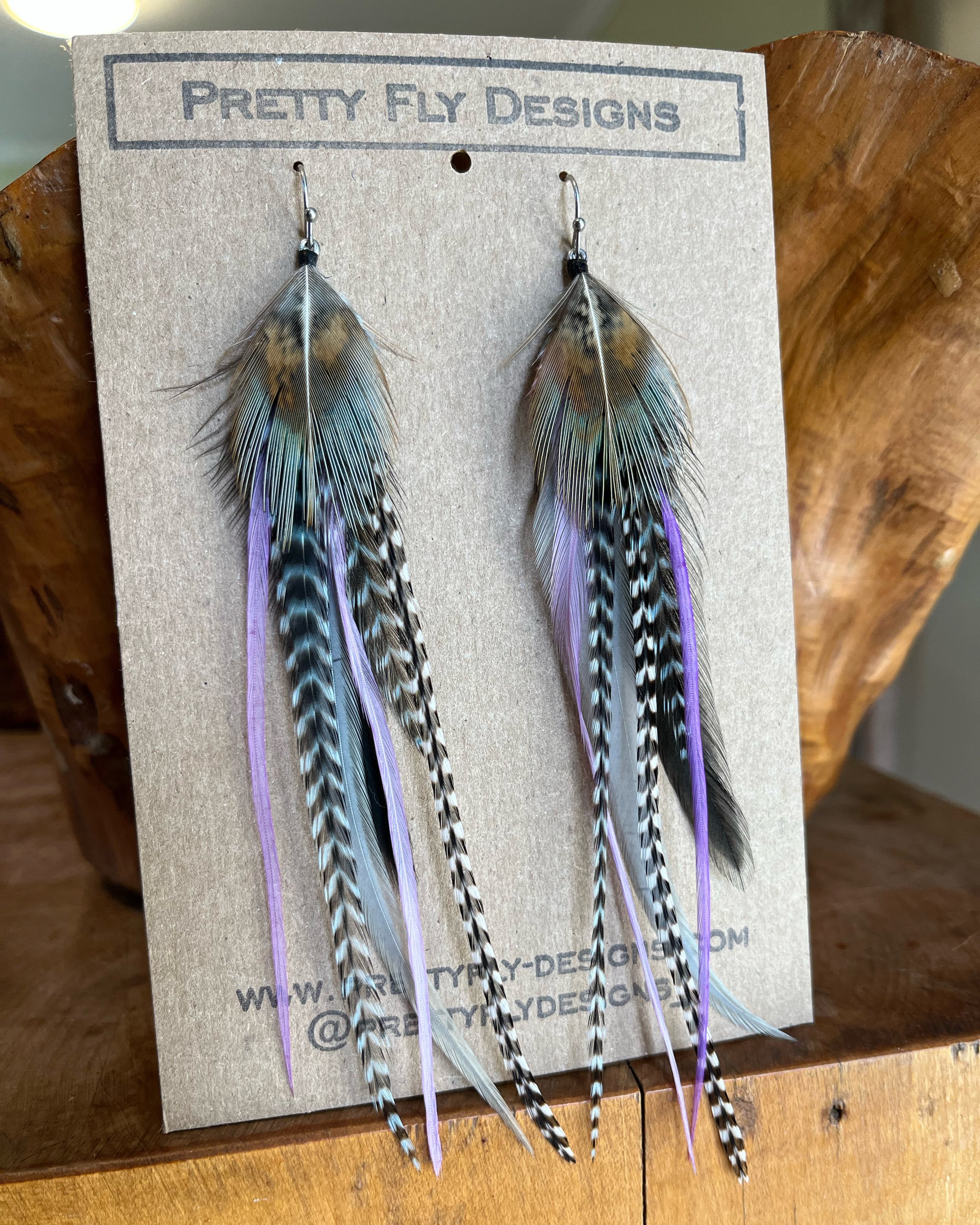 Feather Earrings — Pretty Fly Designs