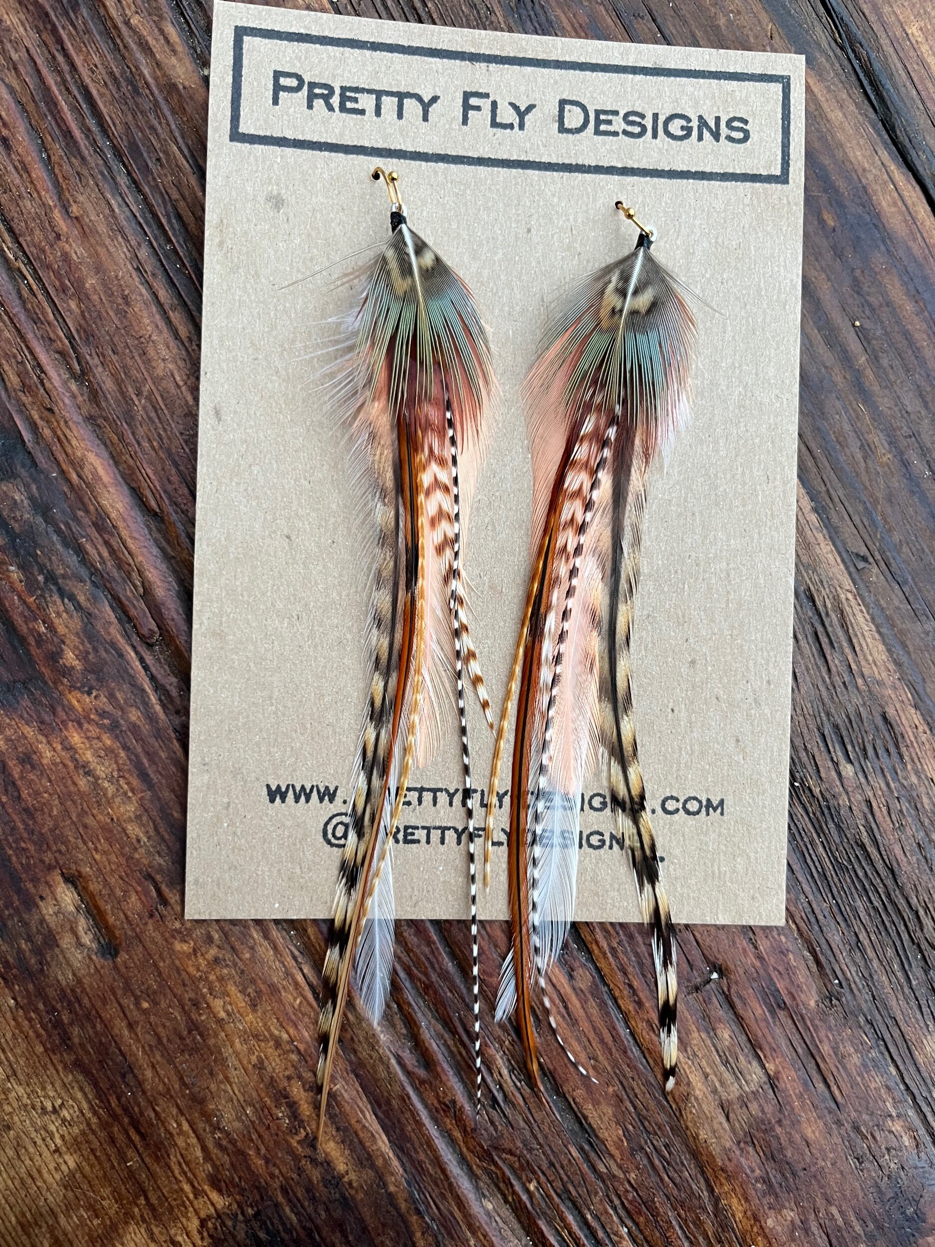 Feather Earrings — Pretty Fly Designs