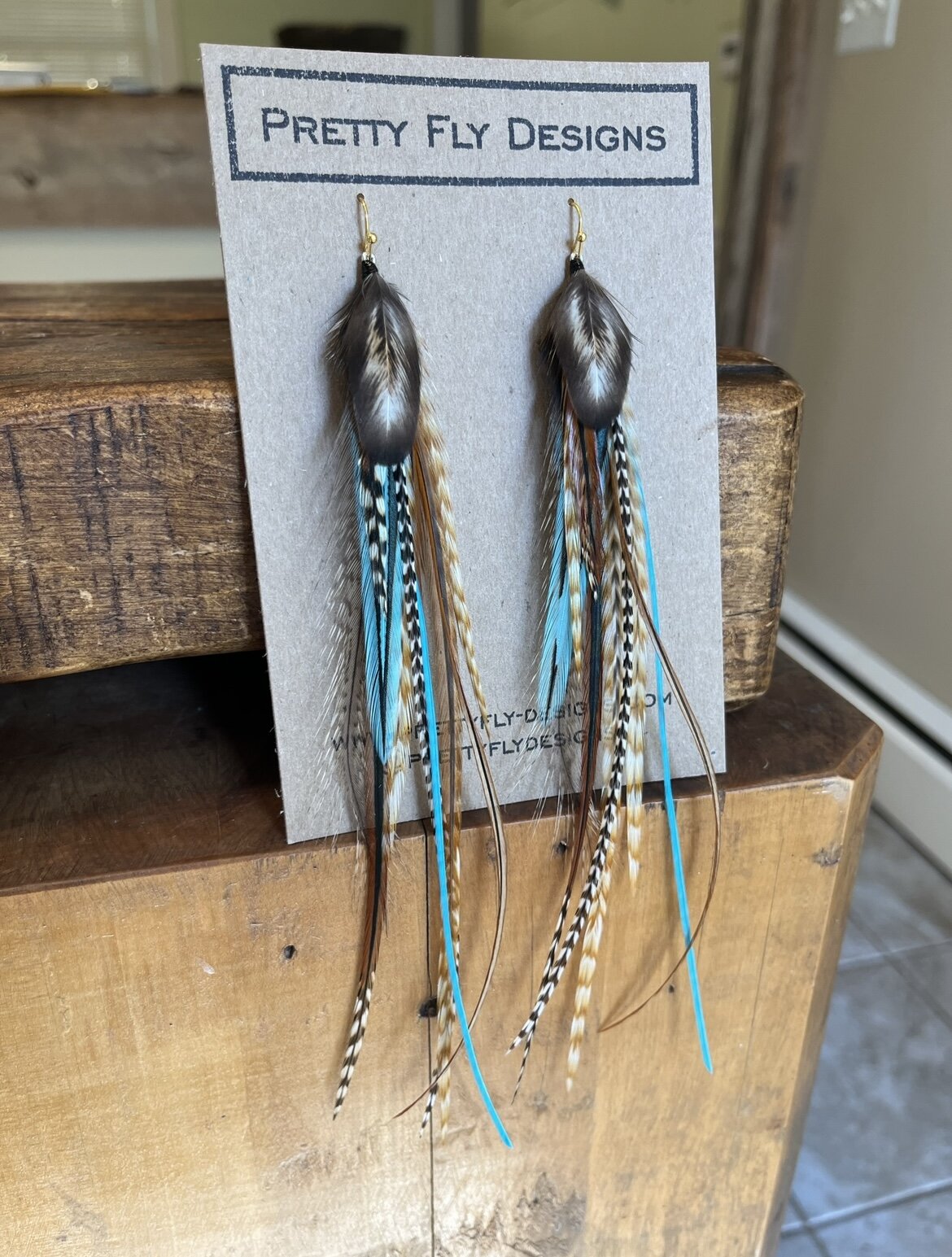 Feather Earrings — Pretty Fly Designs
