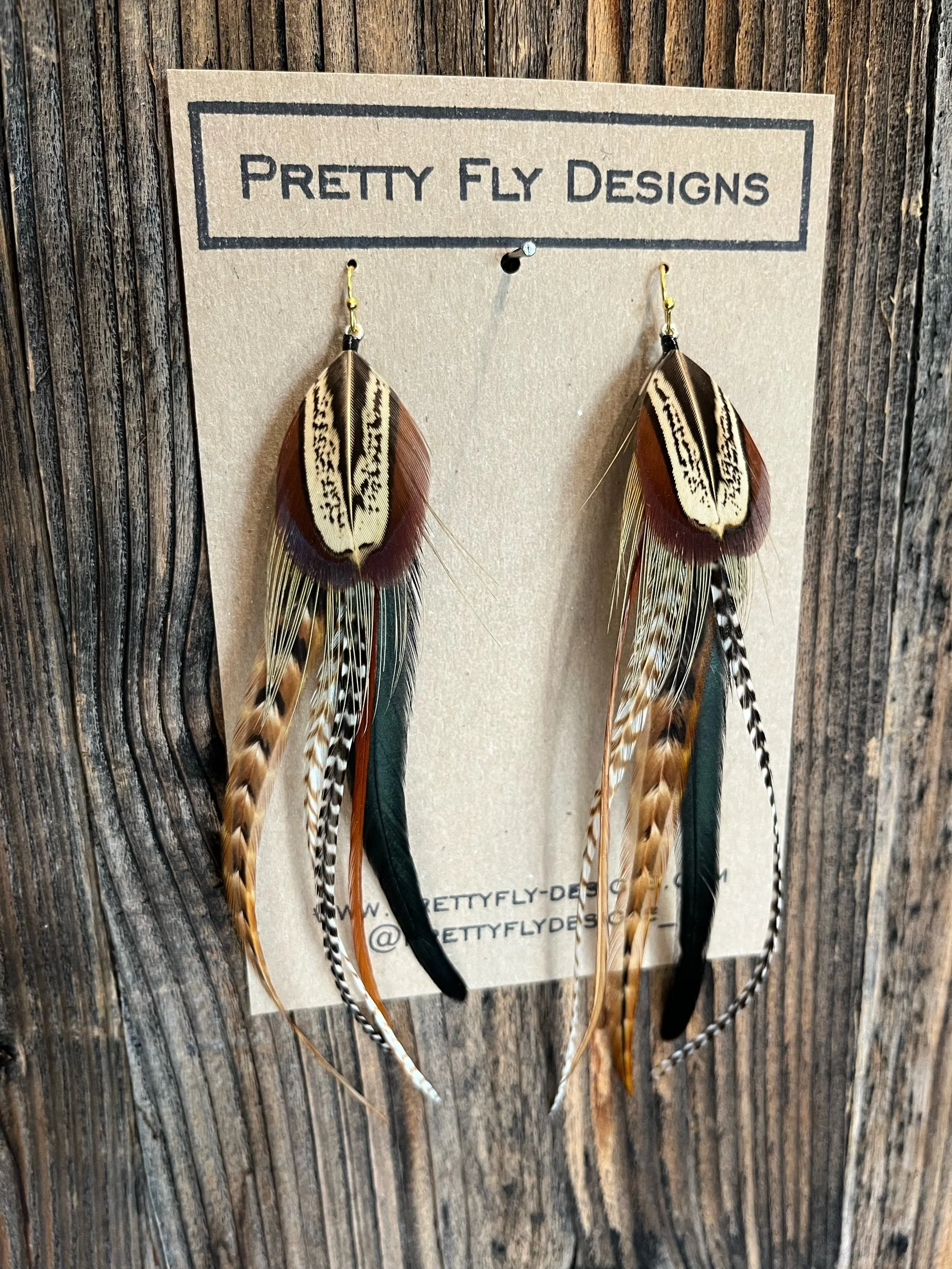 Feather Earrings — Pretty Fly Designs